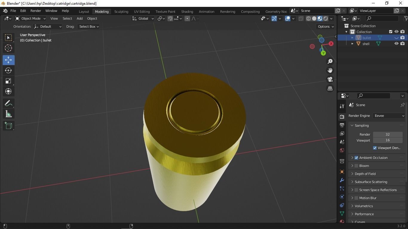 3D model 9mm Bullet 3D Model-Game Ready VR / AR / low-poly | CGTrader