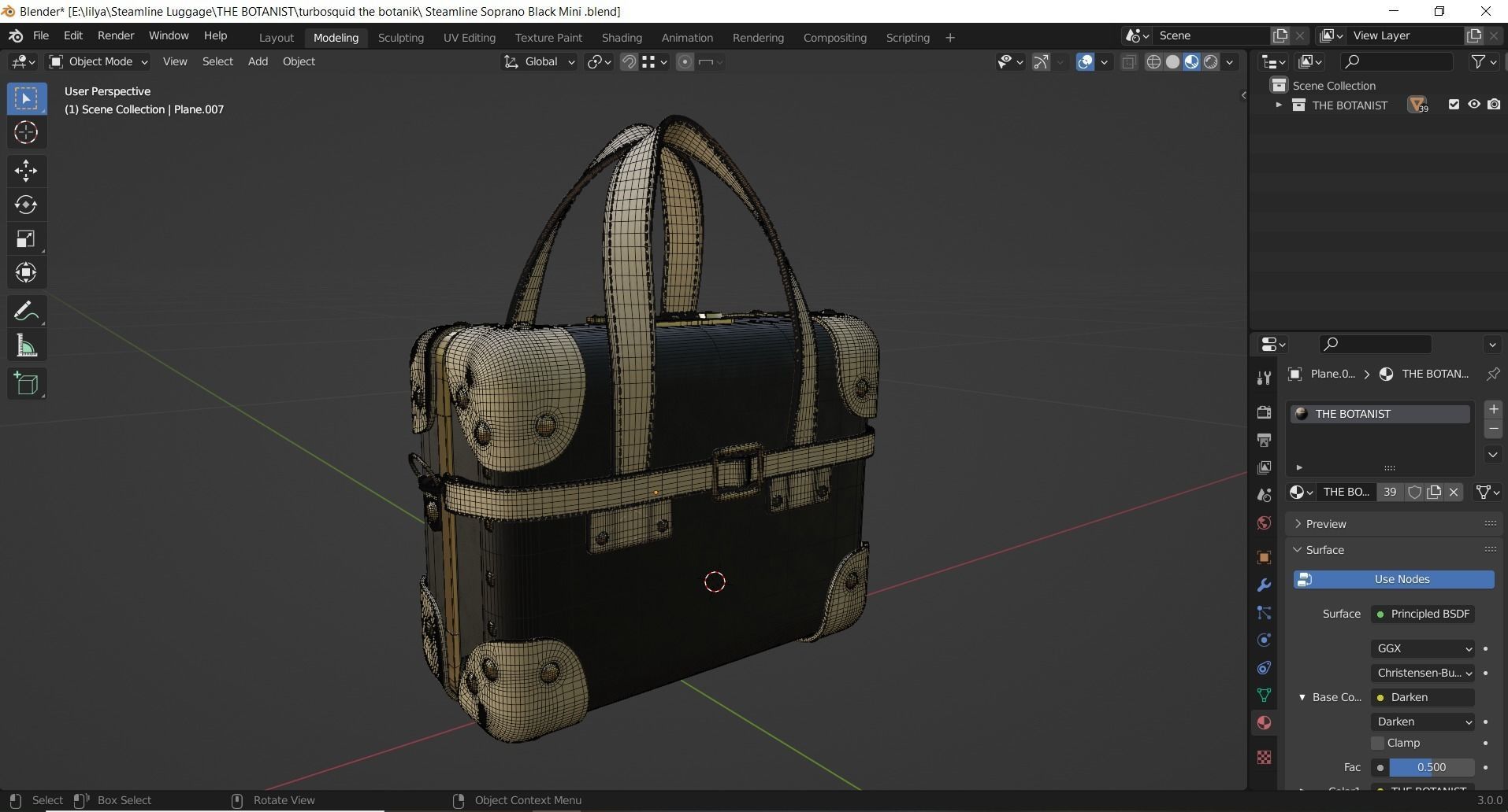 Steamline Starlet Mini 3D model | CGTrader