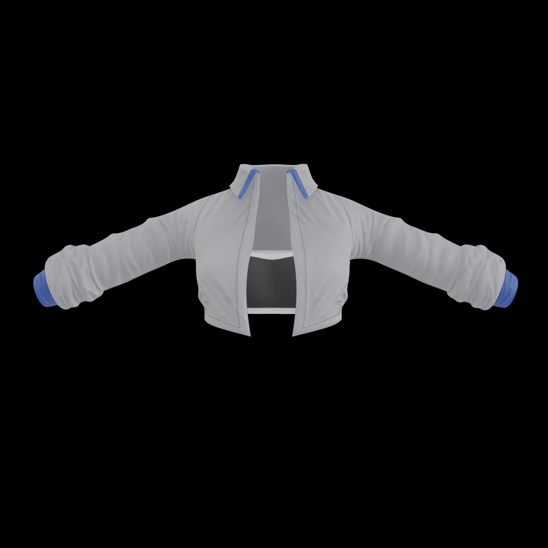 3D model KDA All Out Seraphine Jacket - VRChat - 3D Asset VR / AR / low ...