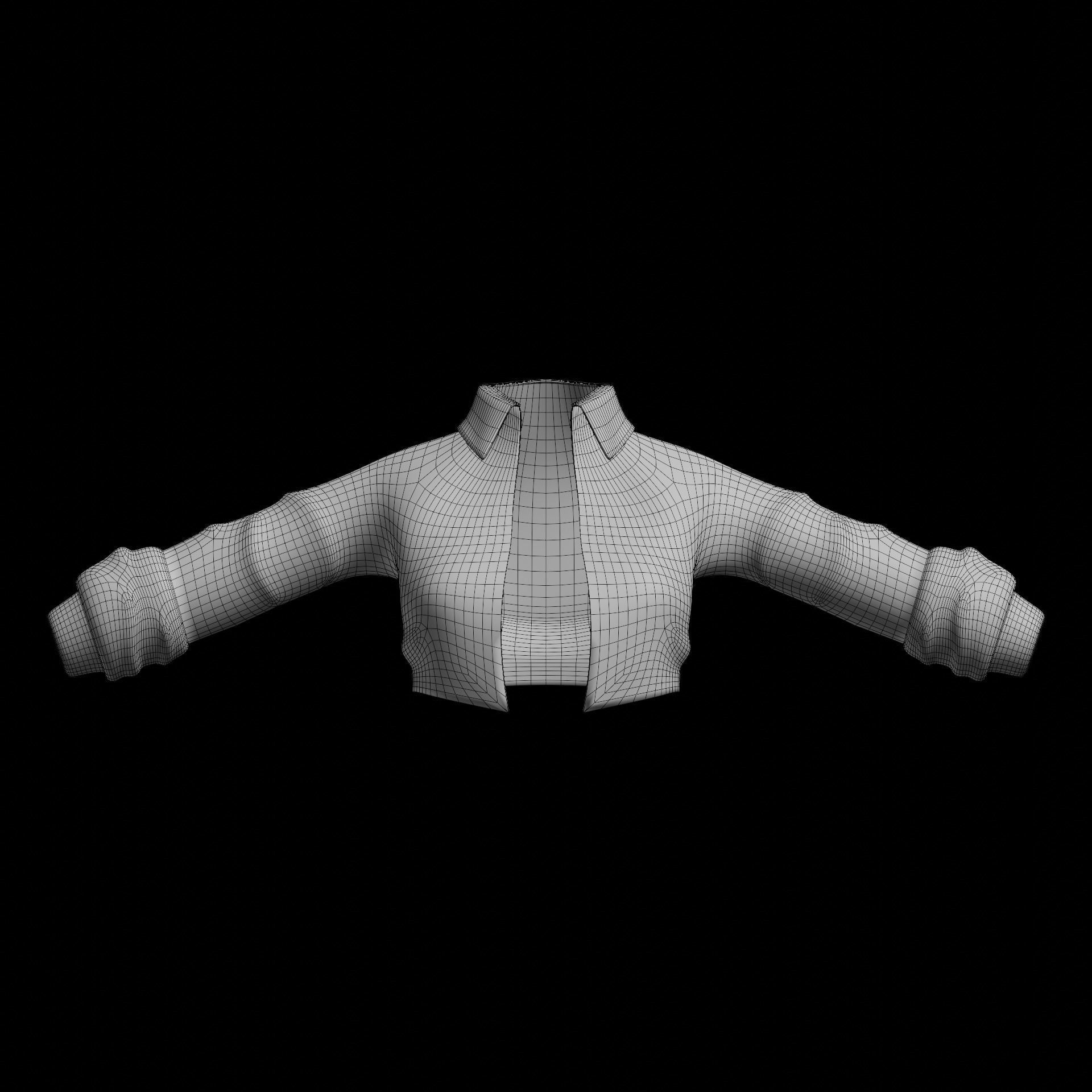 3D model KDA All Out Seraphine Jacket - VRChat - 3D Asset VR / AR / low ...