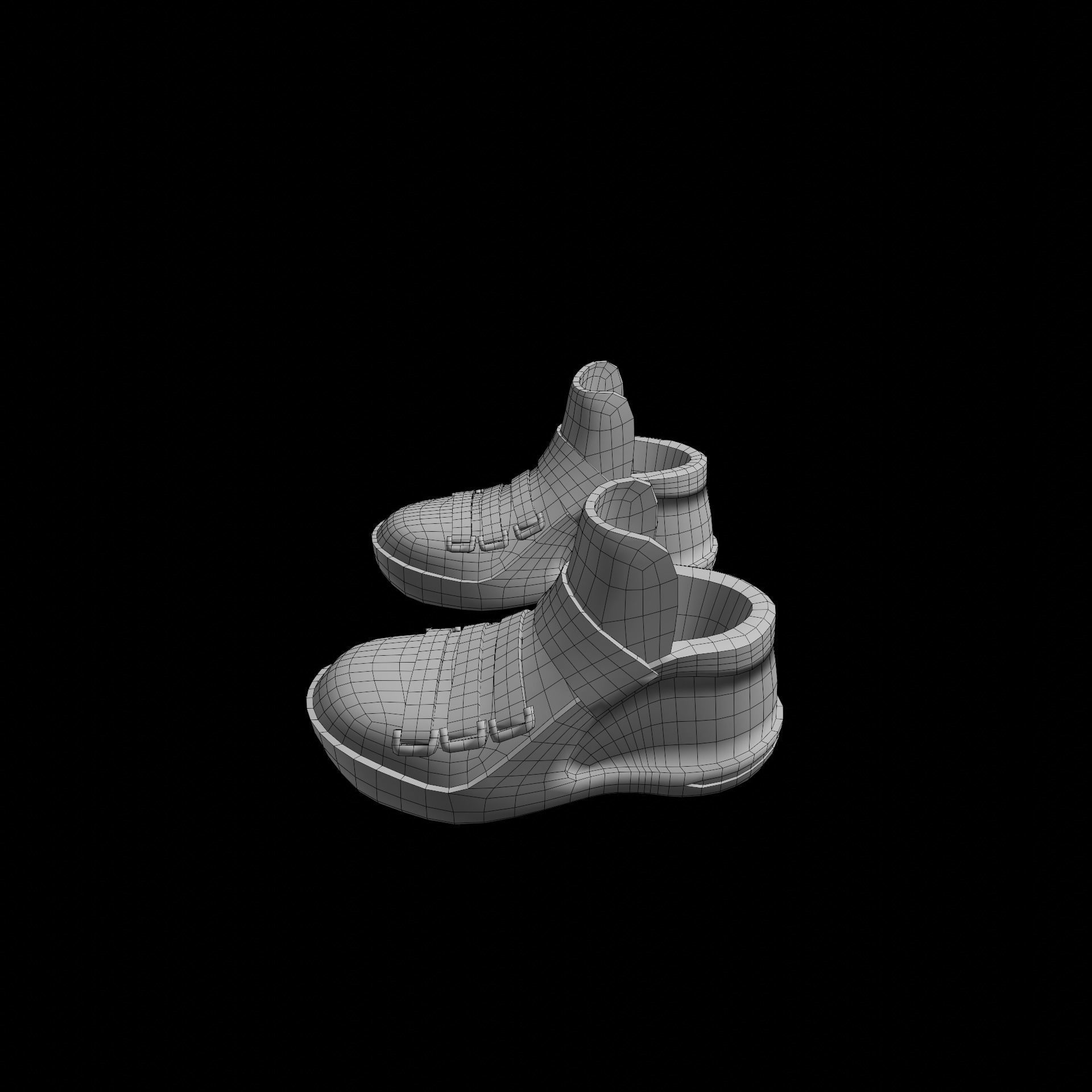 3D model KDA Akali Shoes - VRChat - 3D Asset VR / AR / low-poly | CGTrader