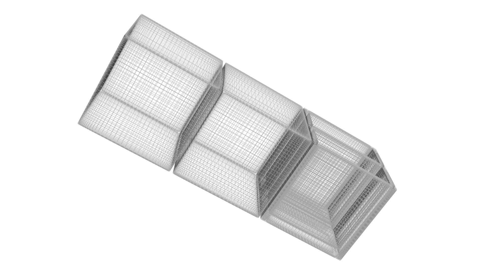 Minecraft Bookshelves 3D model | CGTrader