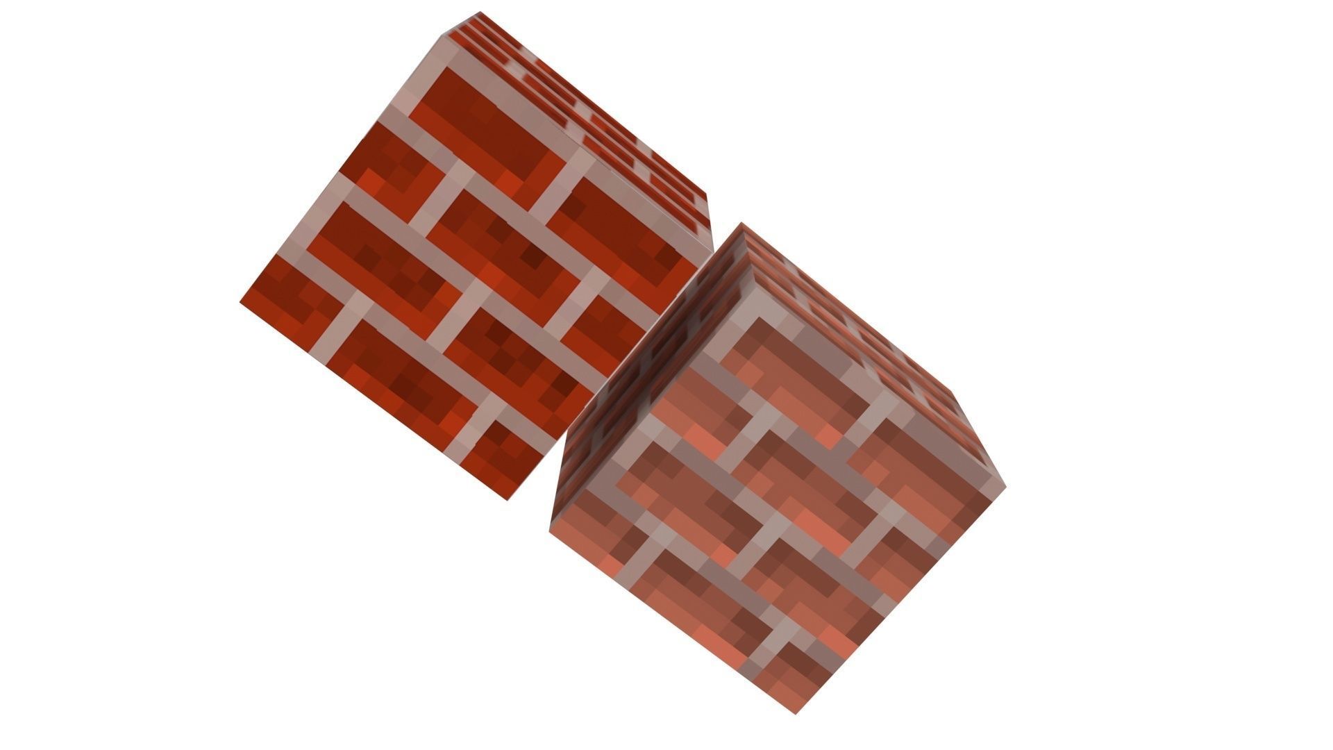 3D model Minecraft Bricks VR / AR / low-poly | CGTrader