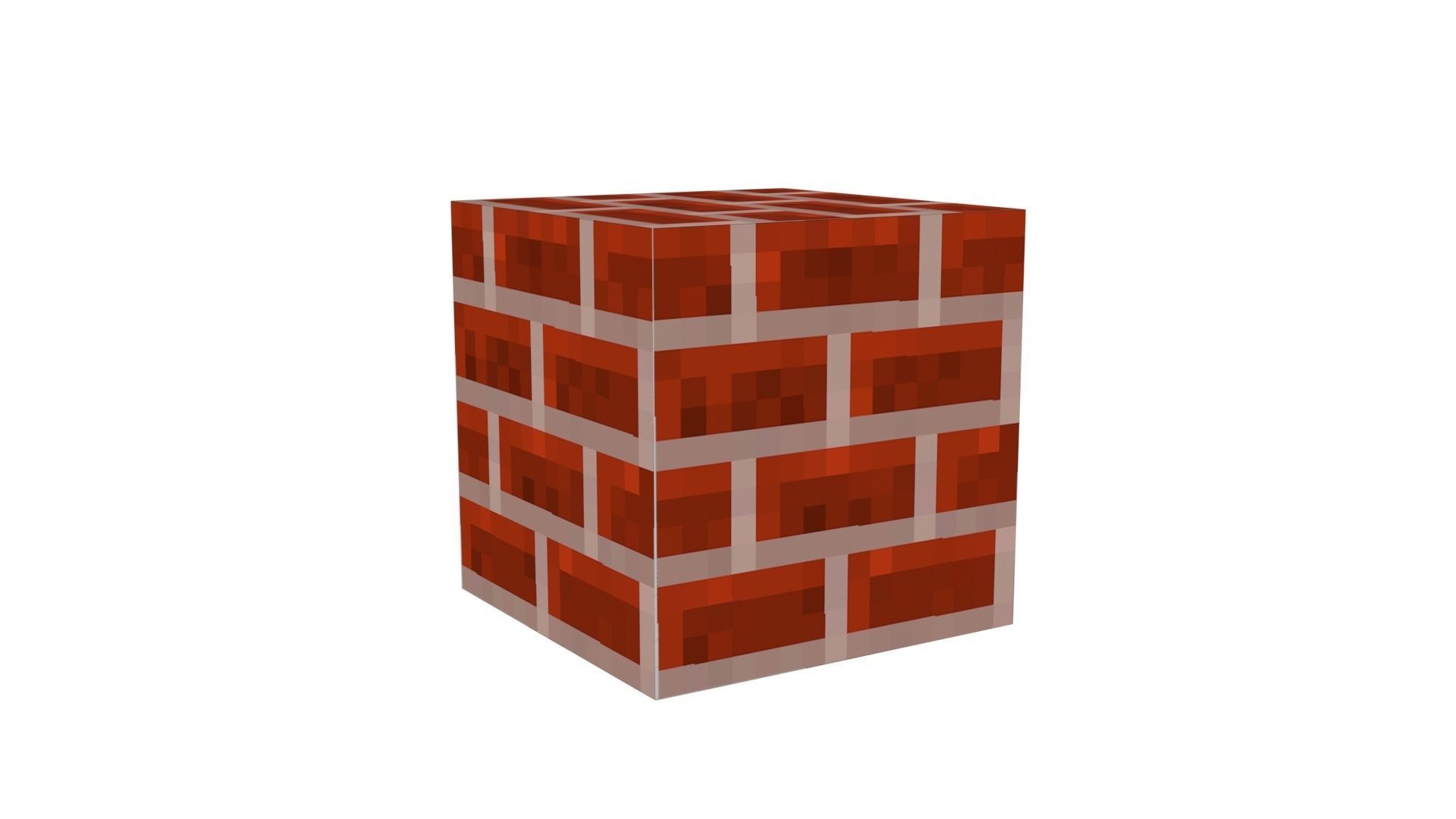 3D model Minecraft Bricks VR / AR / low-poly | CGTrader