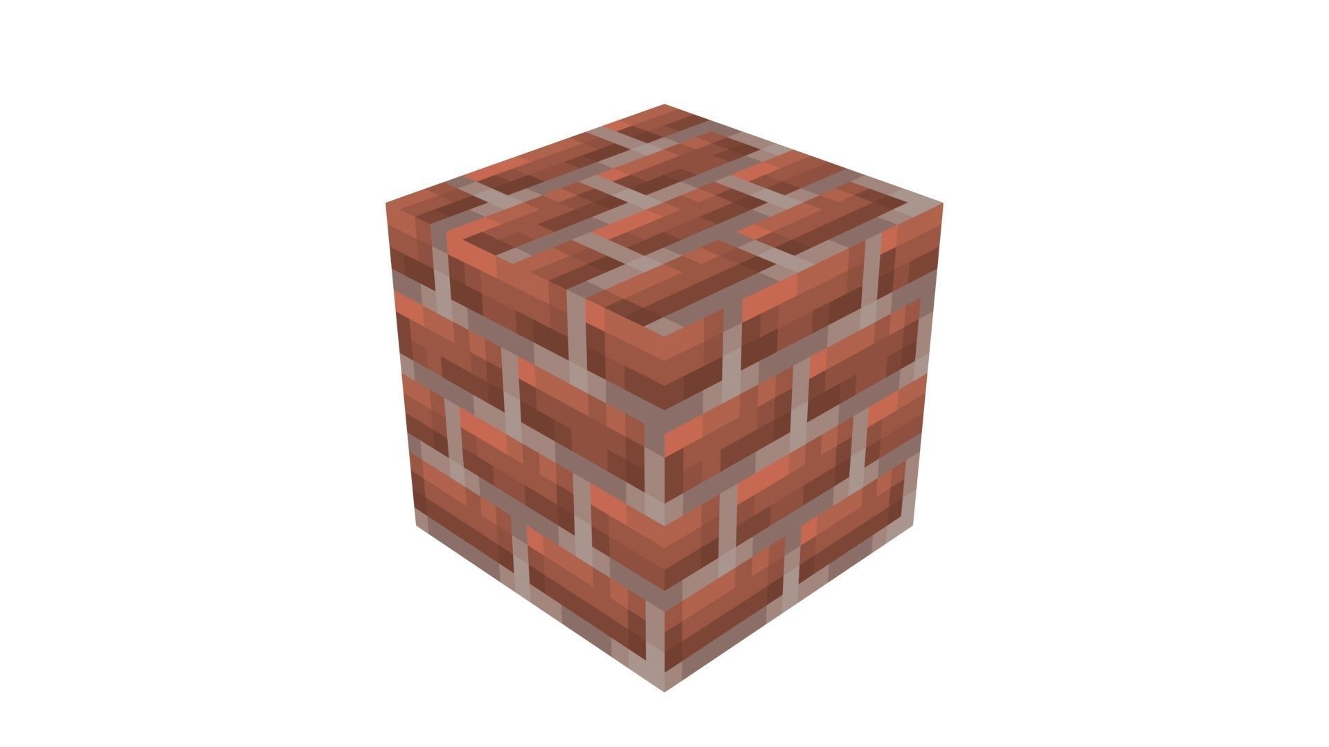 3D model Minecraft Bricks VR / AR / low-poly | CGTrader