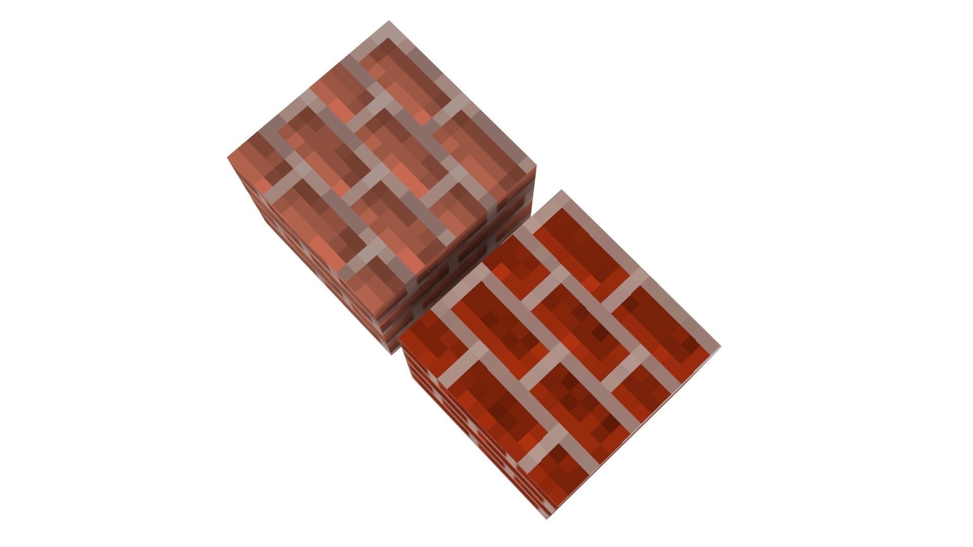 3D model Minecraft Bricks VR / AR / low-poly | CGTrader
