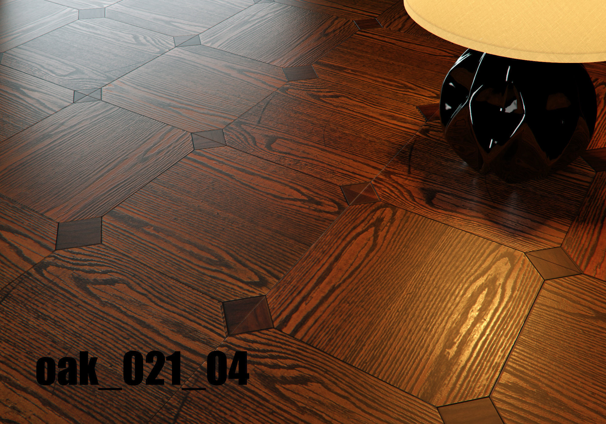 Classic parquet 1 3D model | CGTrader