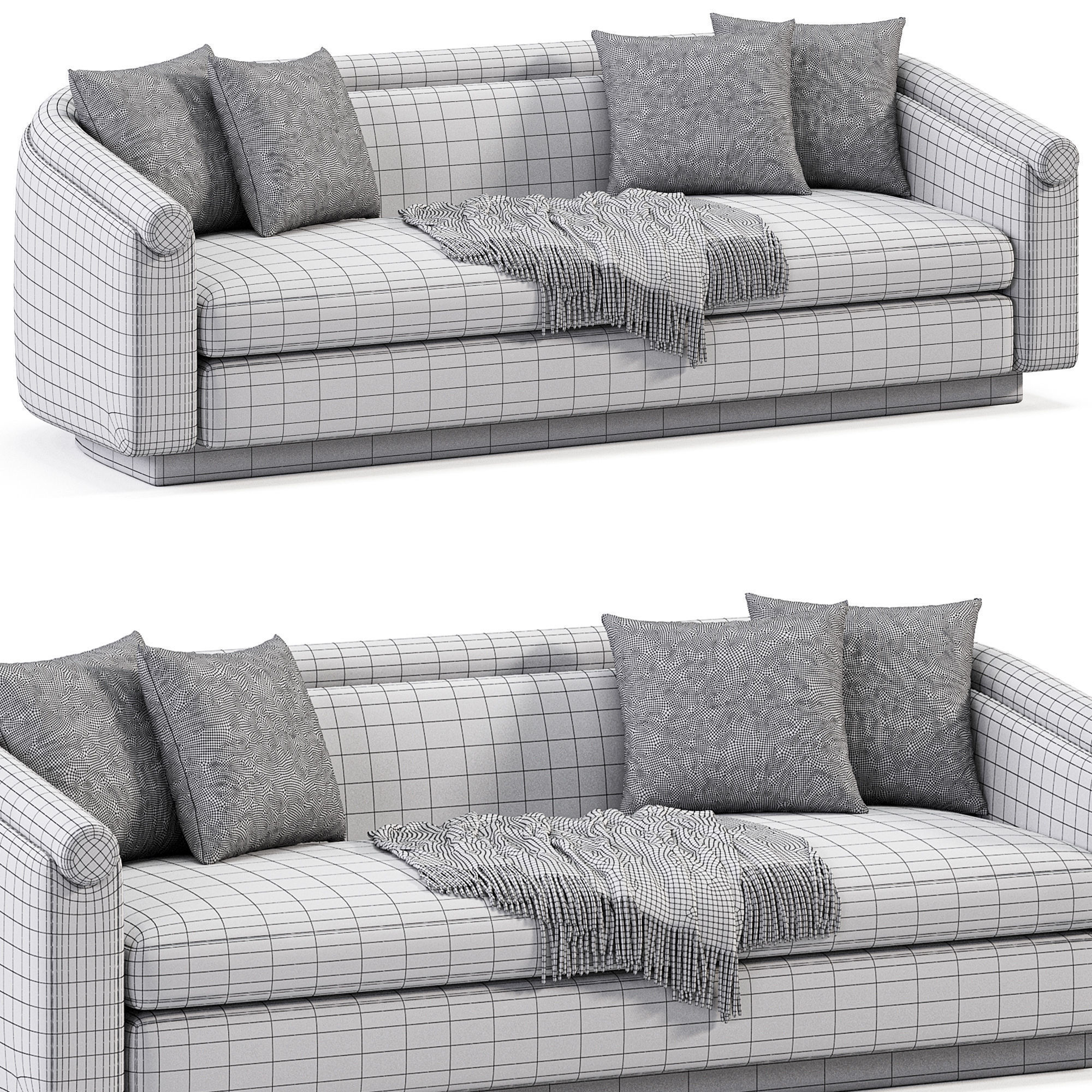 Valetta Sofa 3D model | CGTrader