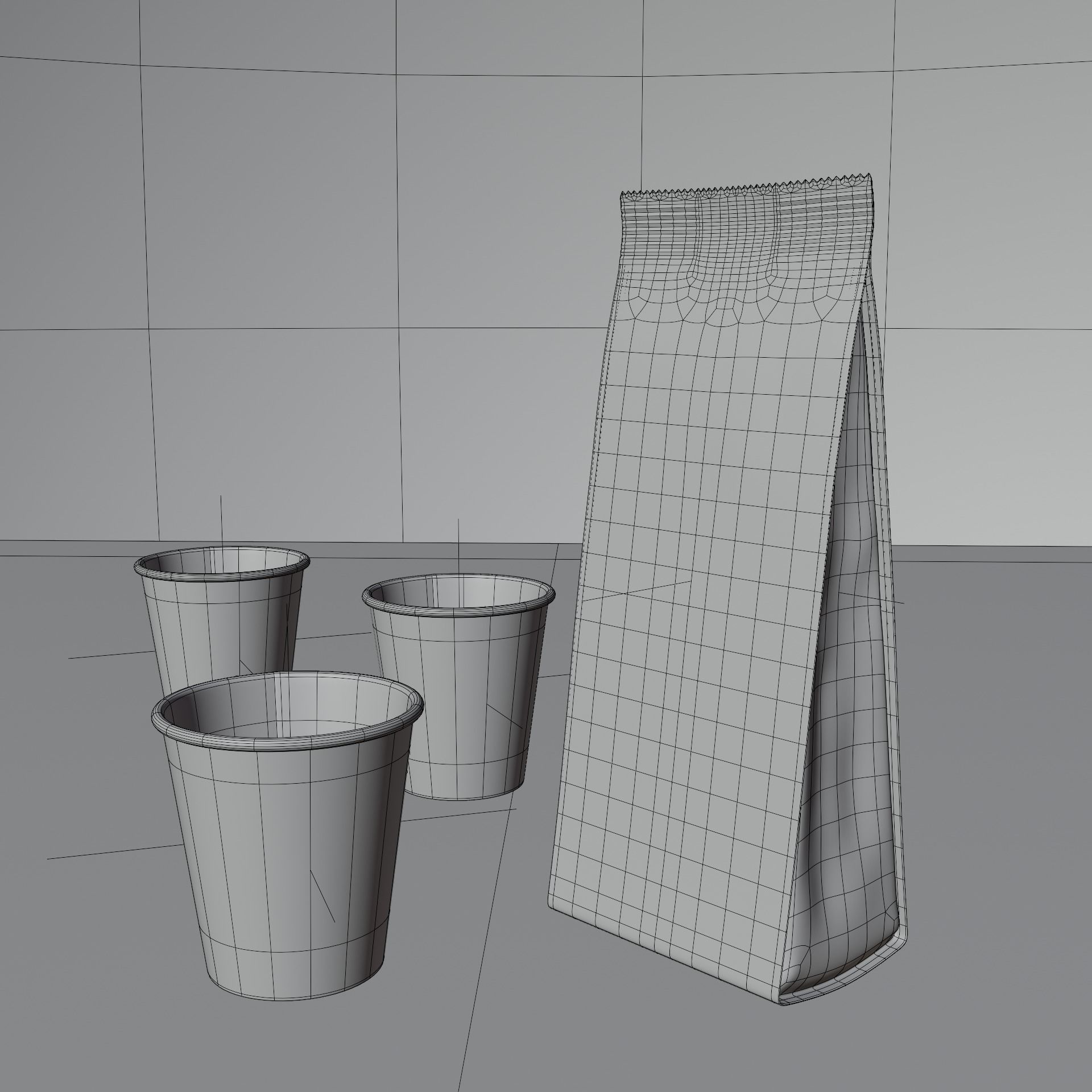 Coffee Package free 3D model | CGTrader