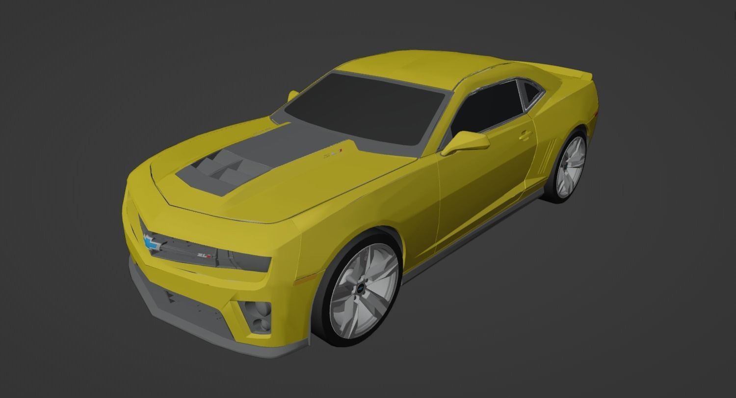 Chevrolet Camaro 2010 free 3D model | CGTrader