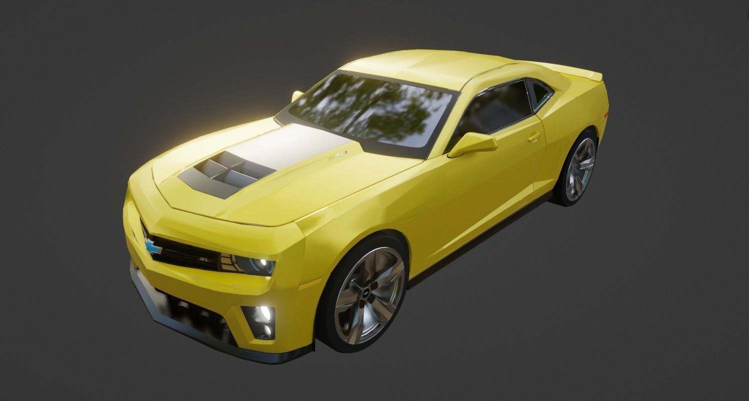 Chevrolet Camaro 2010 free 3D model | CGTrader