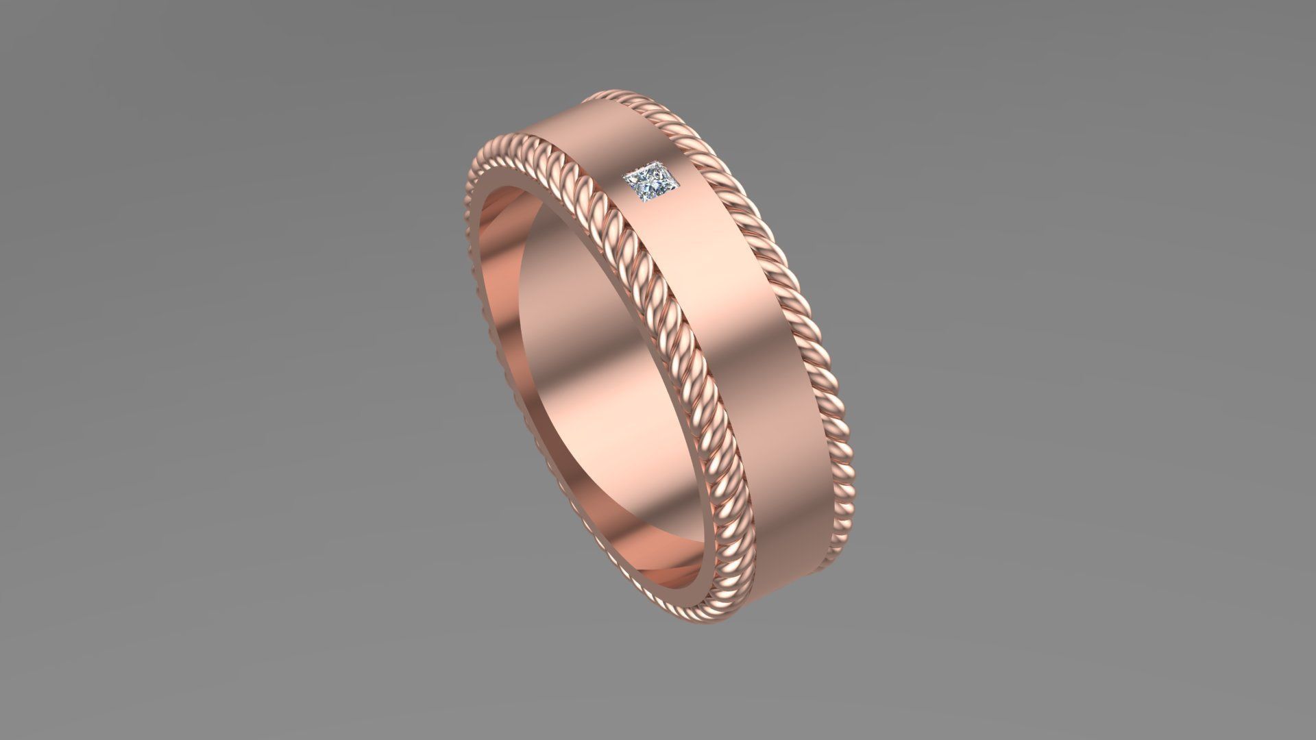 Wedding band Pritable 3d model 3D model 3D printable | CGTrader