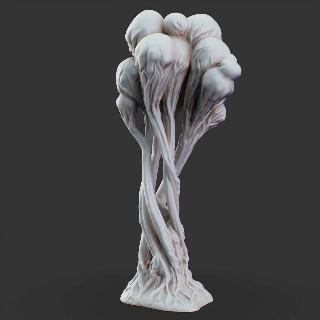 Corrupted Trees - 3D Printable TTRPG - PRESUPPORTED - 32mm Scale 3D ...