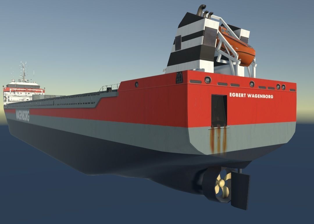 3D model EasyMax Egbert Wagenborg multipurpose iceclassed vessel 3d ...