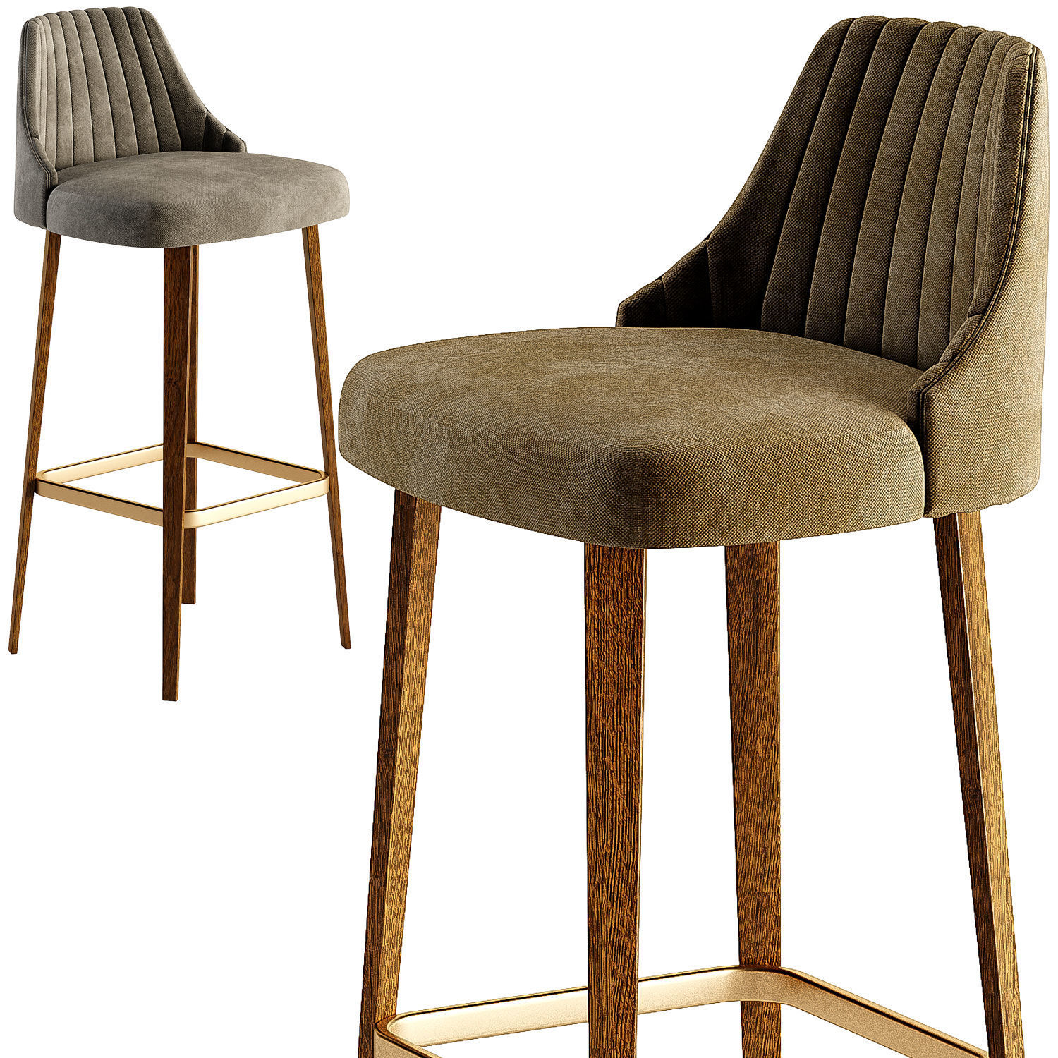 Chair Break 1541 Design by Enzo Berti 3D model | CGTrader