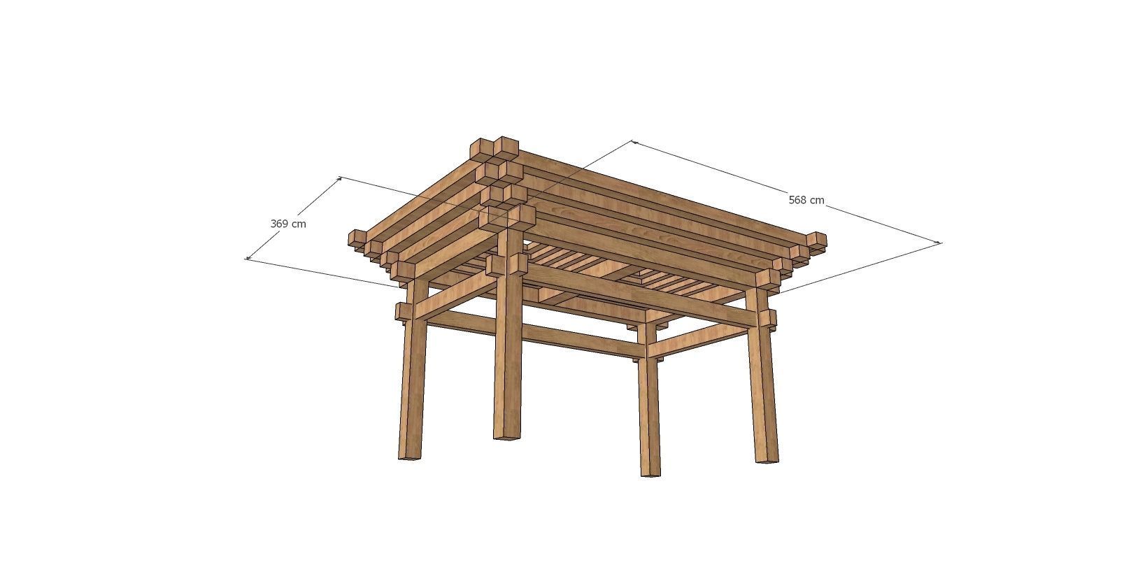 Joglo Javanese Traditional Wood House Design 3D model | CGTrader