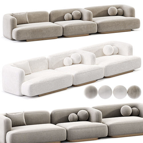 POP Sofa Program 05 3D model | CGTrader