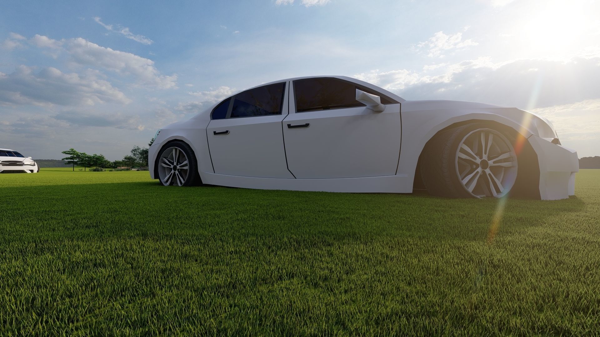 the car is modern 3D model | CGTrader