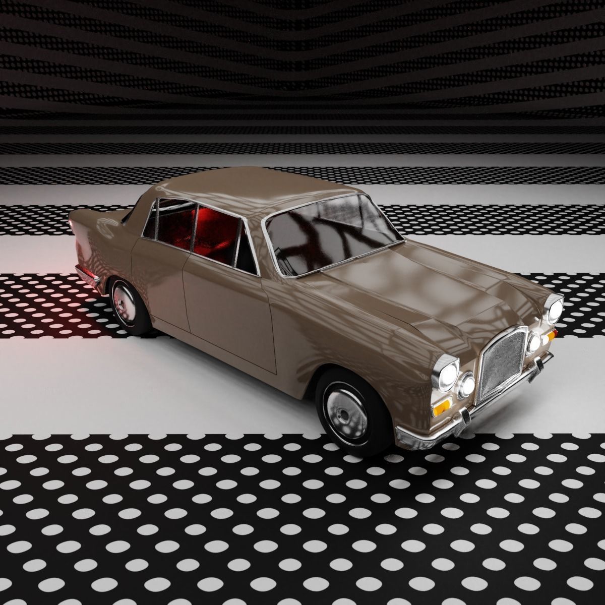 BMC Vanden Plas princess 3 litre 1964-1968 Car Model 3D model | CGTrader