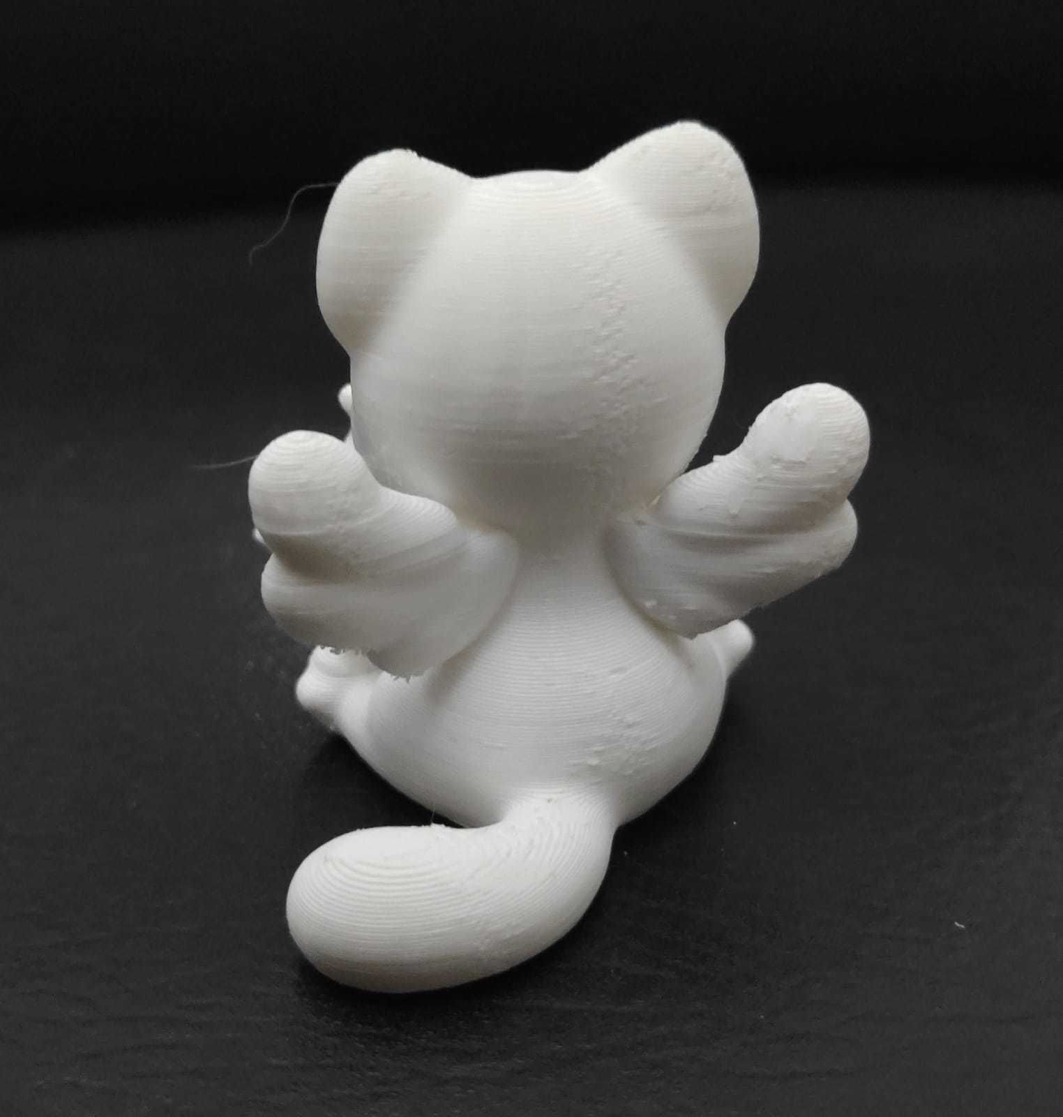 Cupid Cat 3D model 3D printable | CGTrader