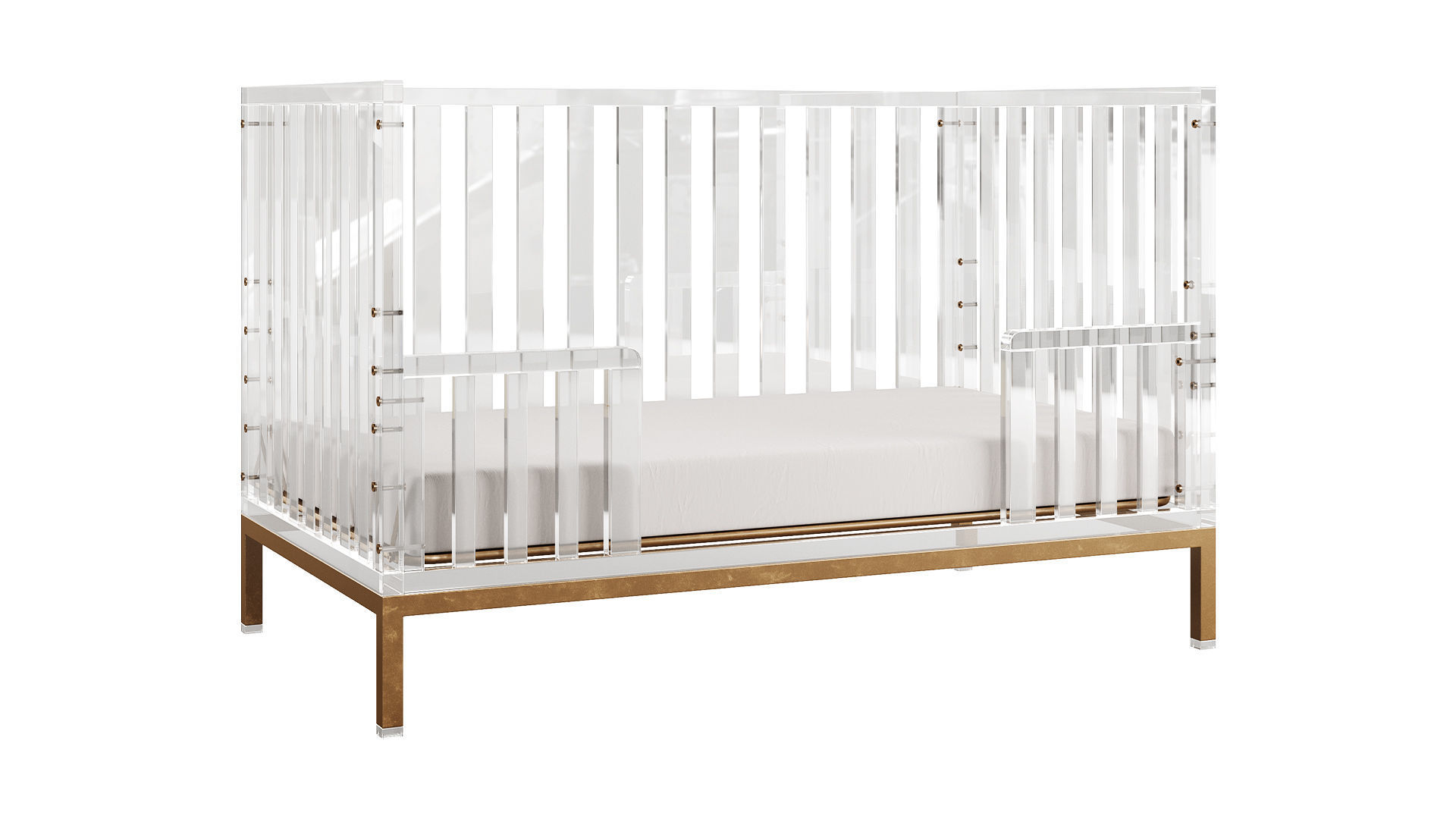 LUMA Crib by Nursery Works 3D model | CGTrader