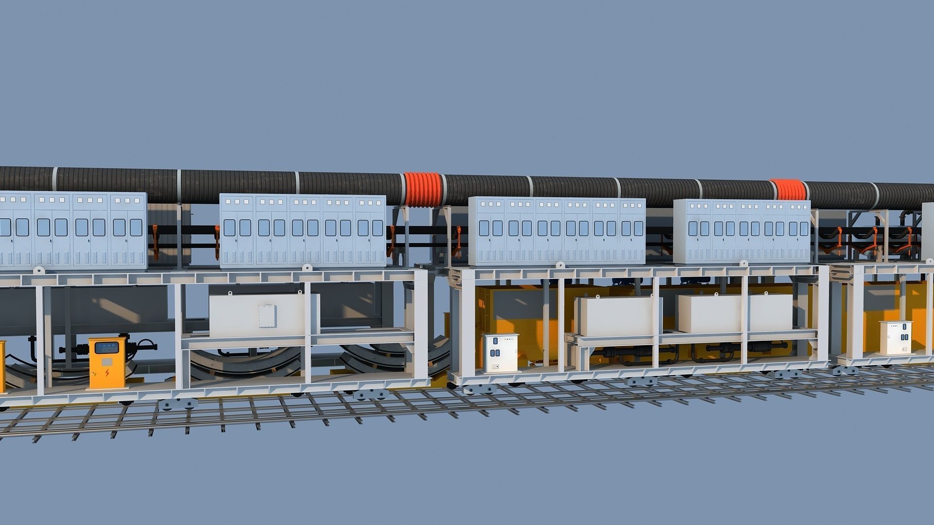 Tunnel boring machine 3D model | CGTrader