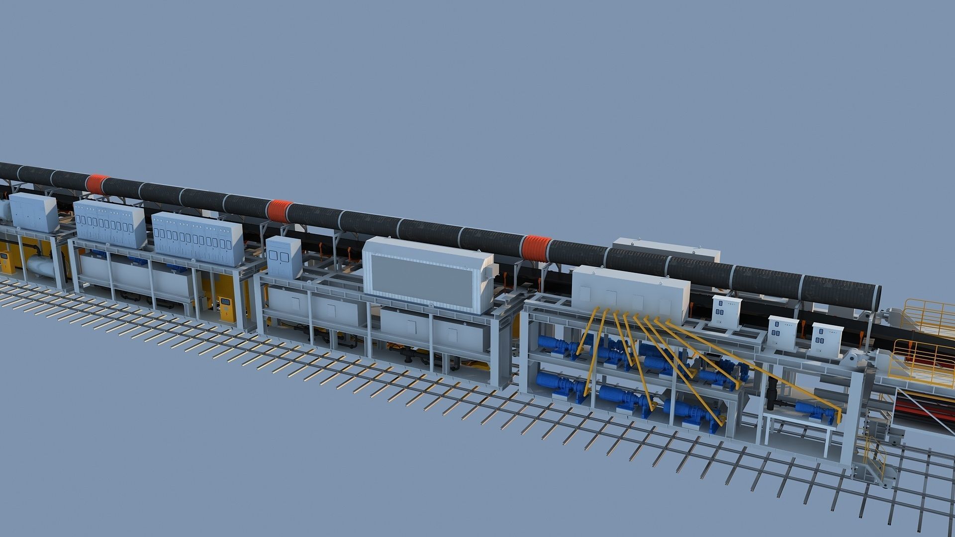 Tunnel boring machine 3D model | CGTrader