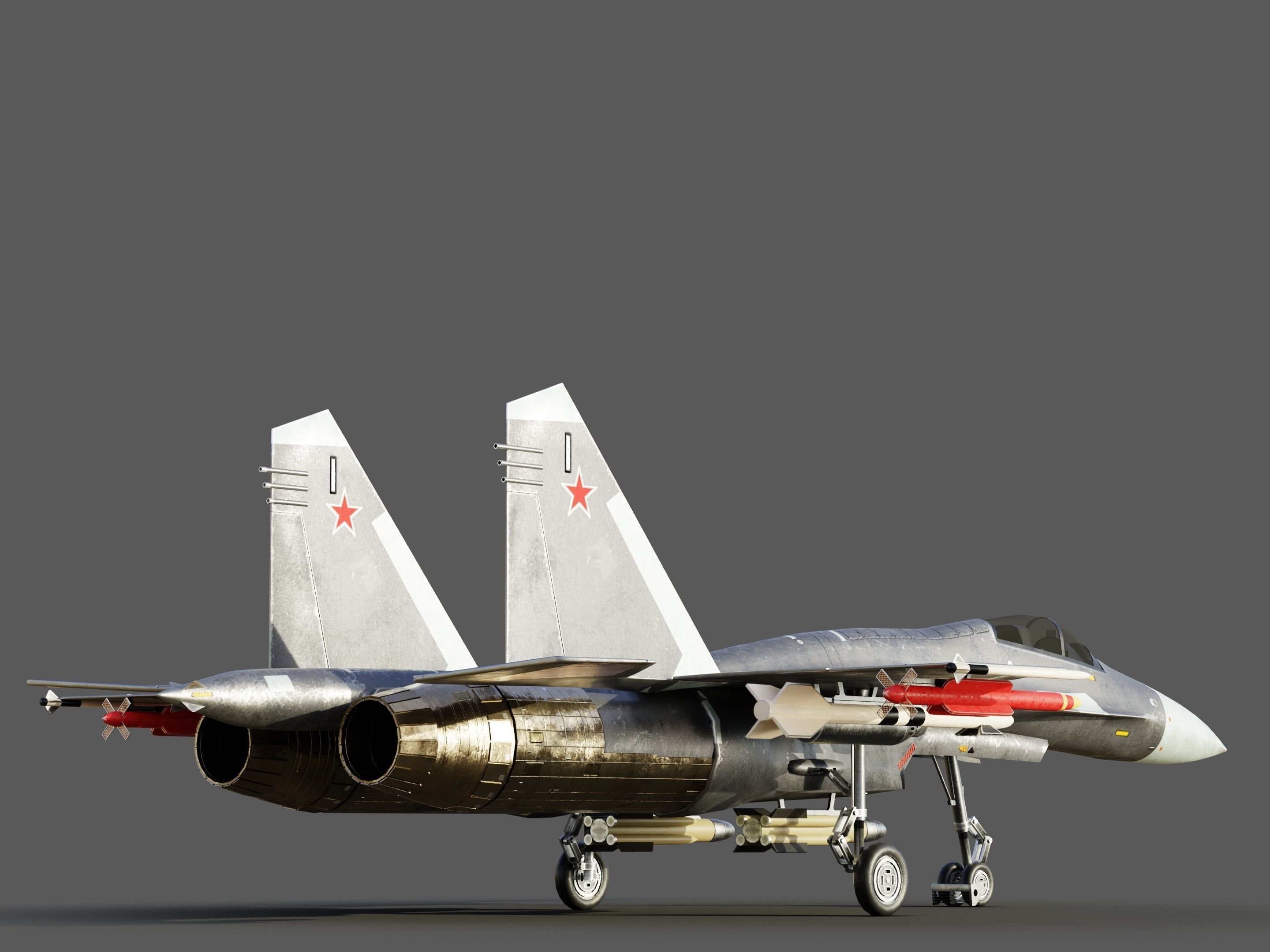 Sukhoi Su-35 3D model | CGTrader