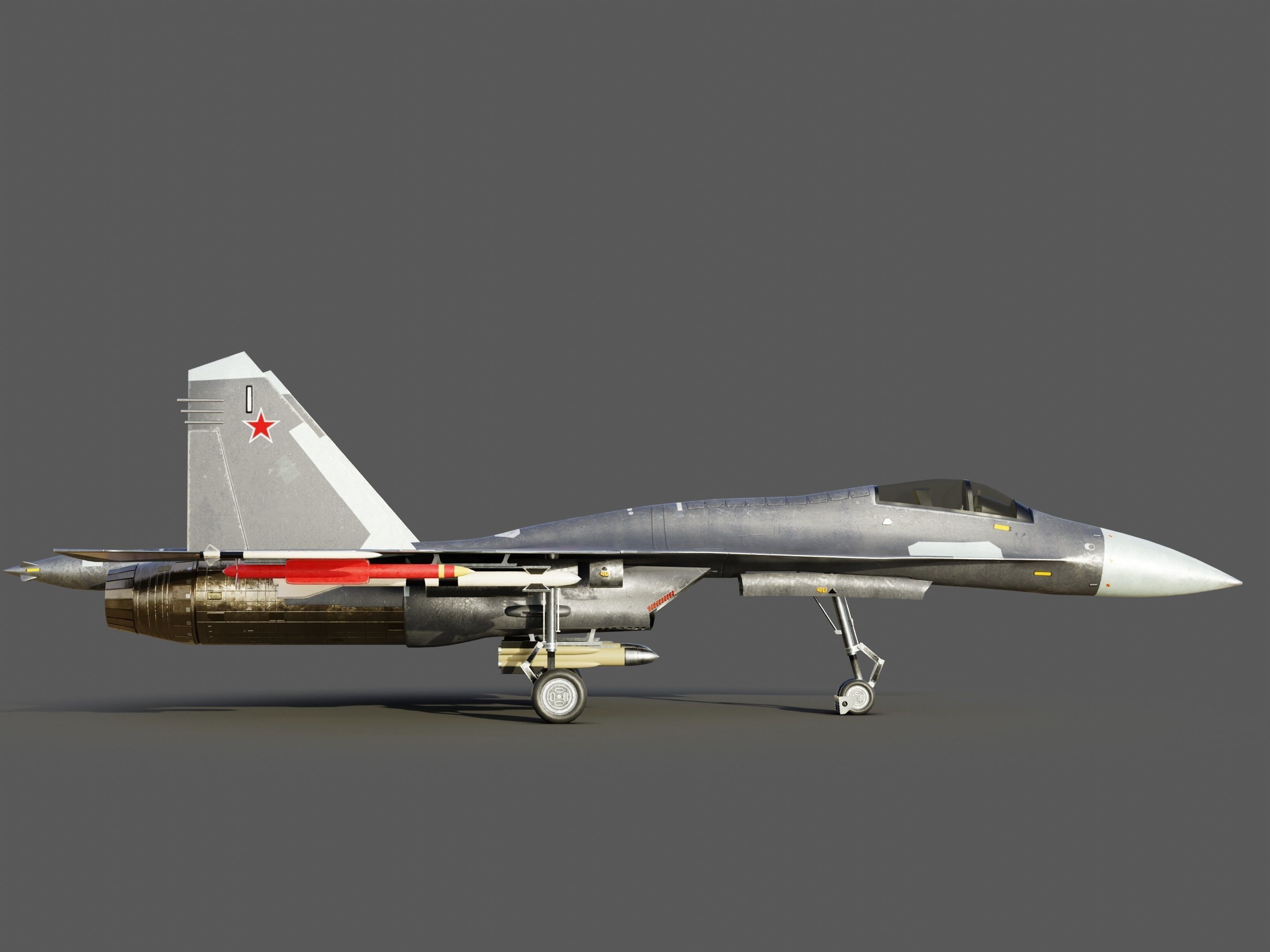 Sukhoi Su-35 3D model | CGTrader