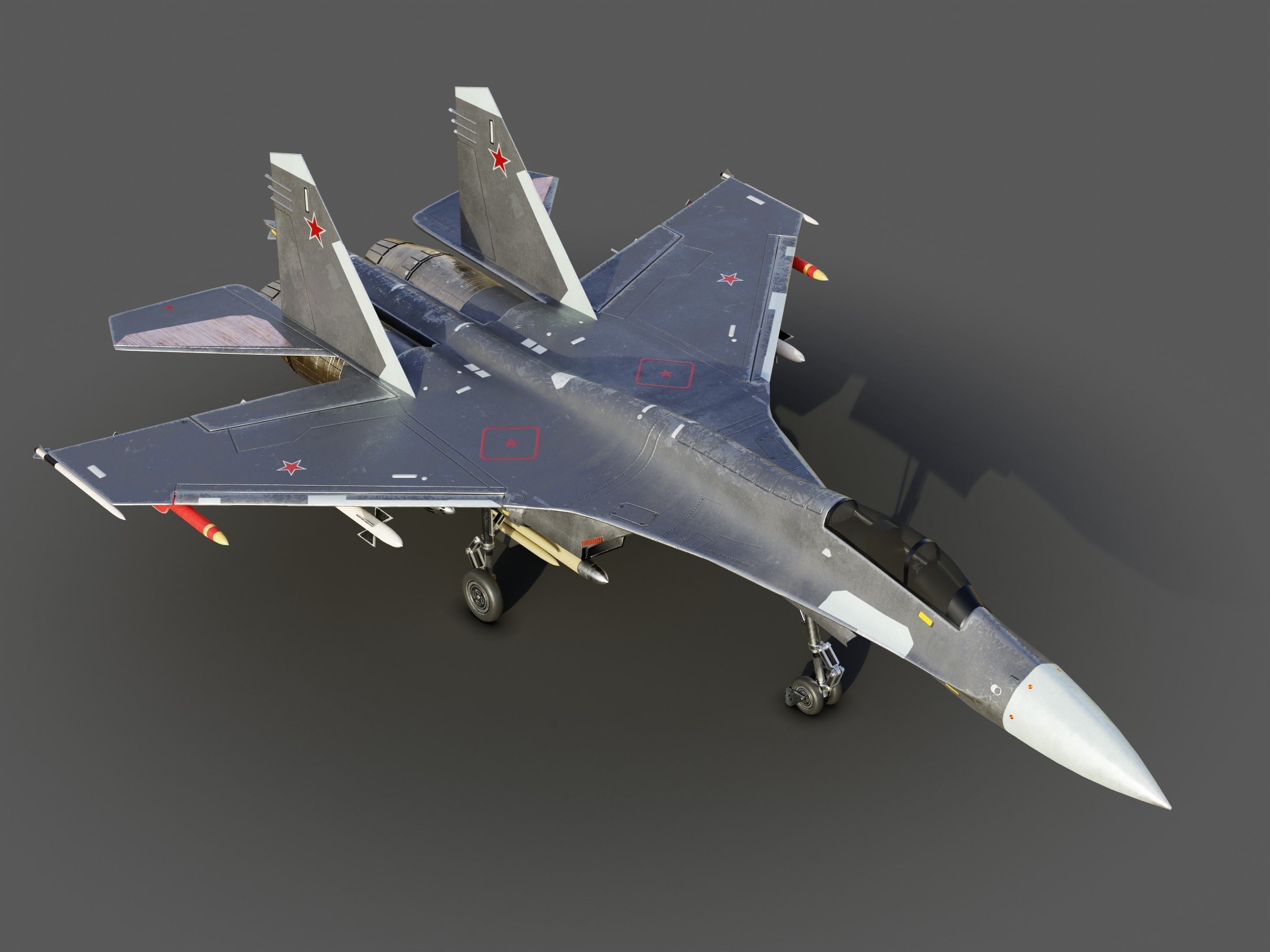 Sukhoi Su-35 3D model | CGTrader