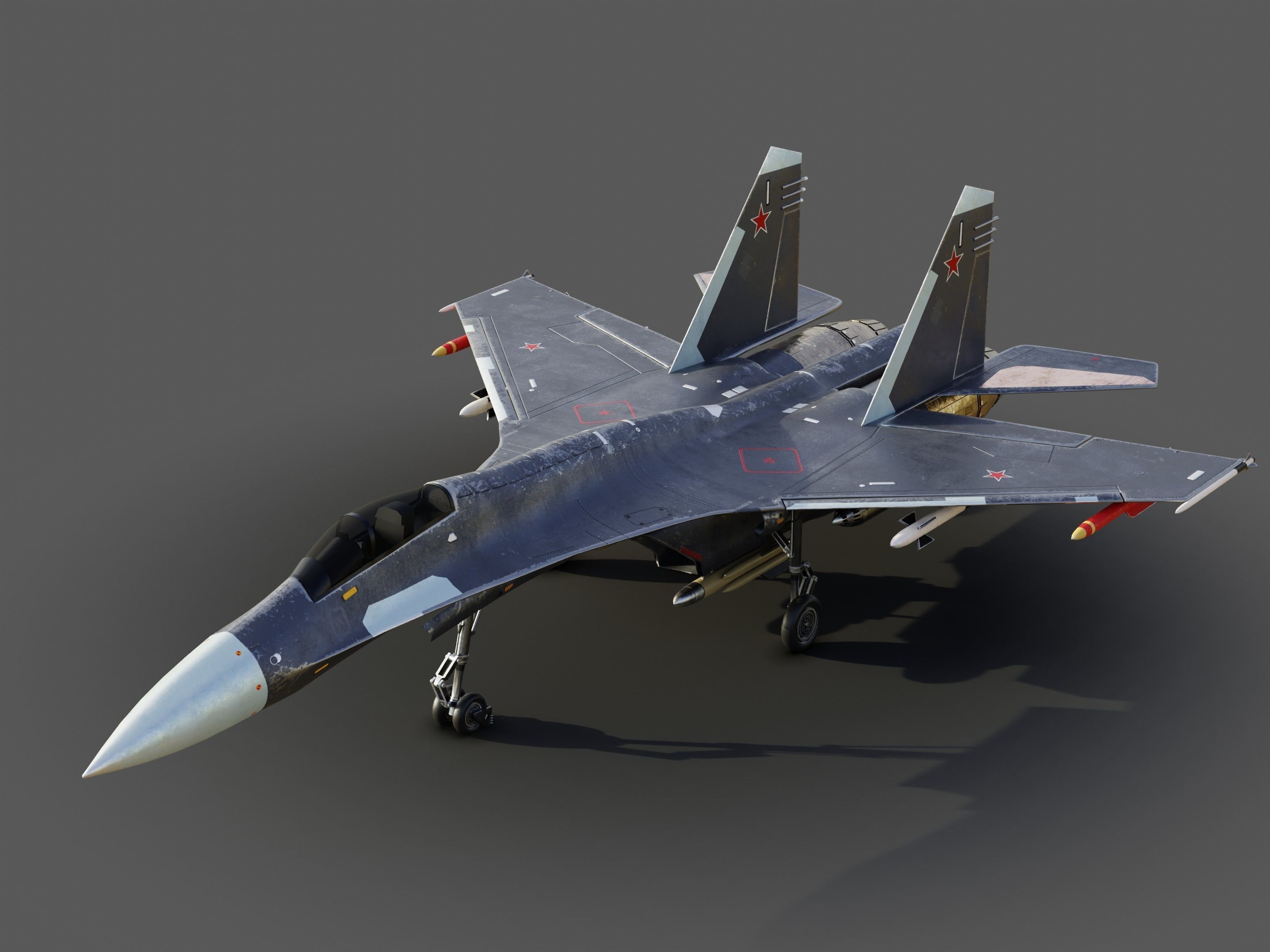 Sukhoi Su-35 3D model | CGTrader