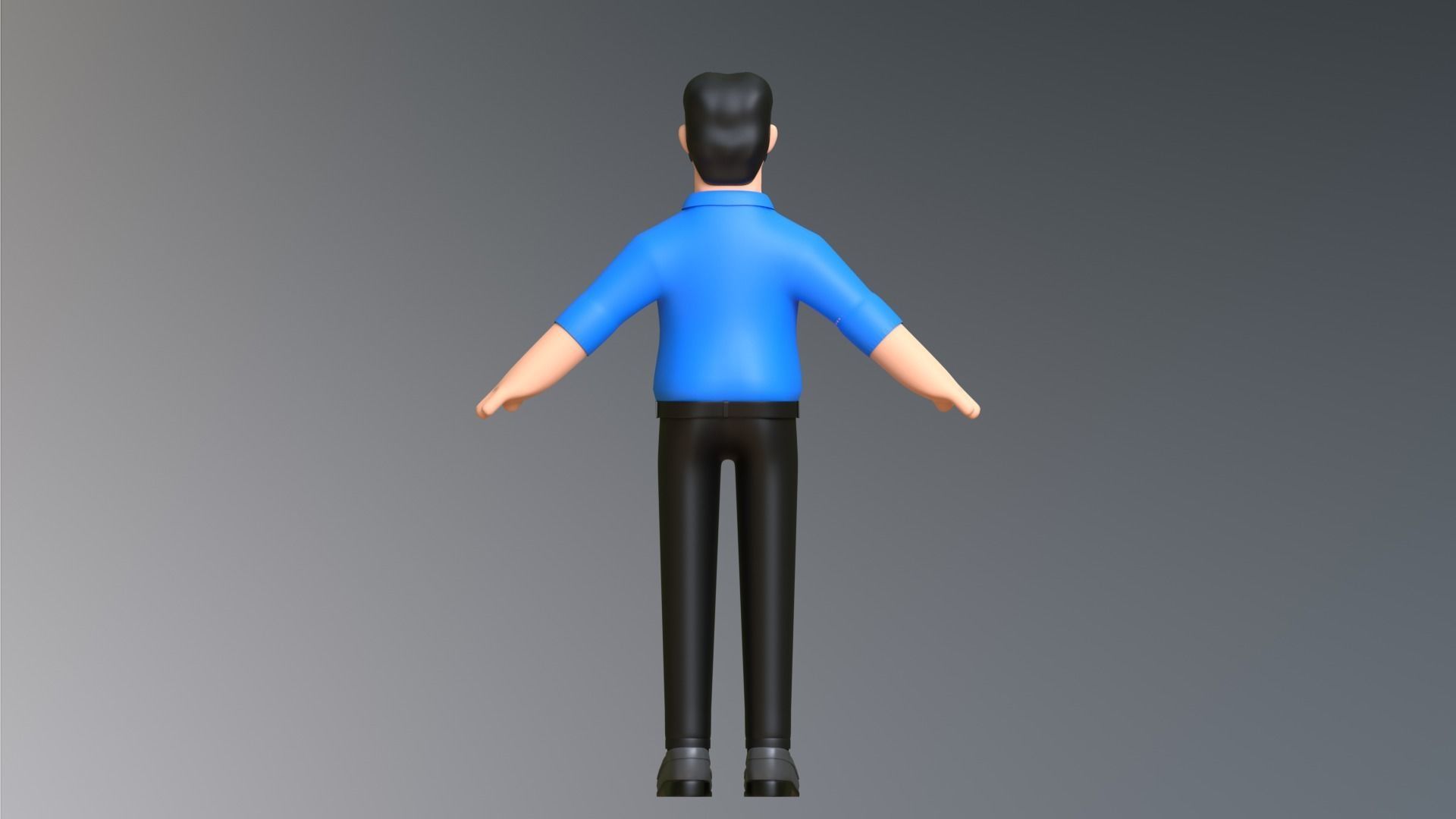 3D model Minimal People Man Character 1004 VR / AR / low-poly | CGTrader