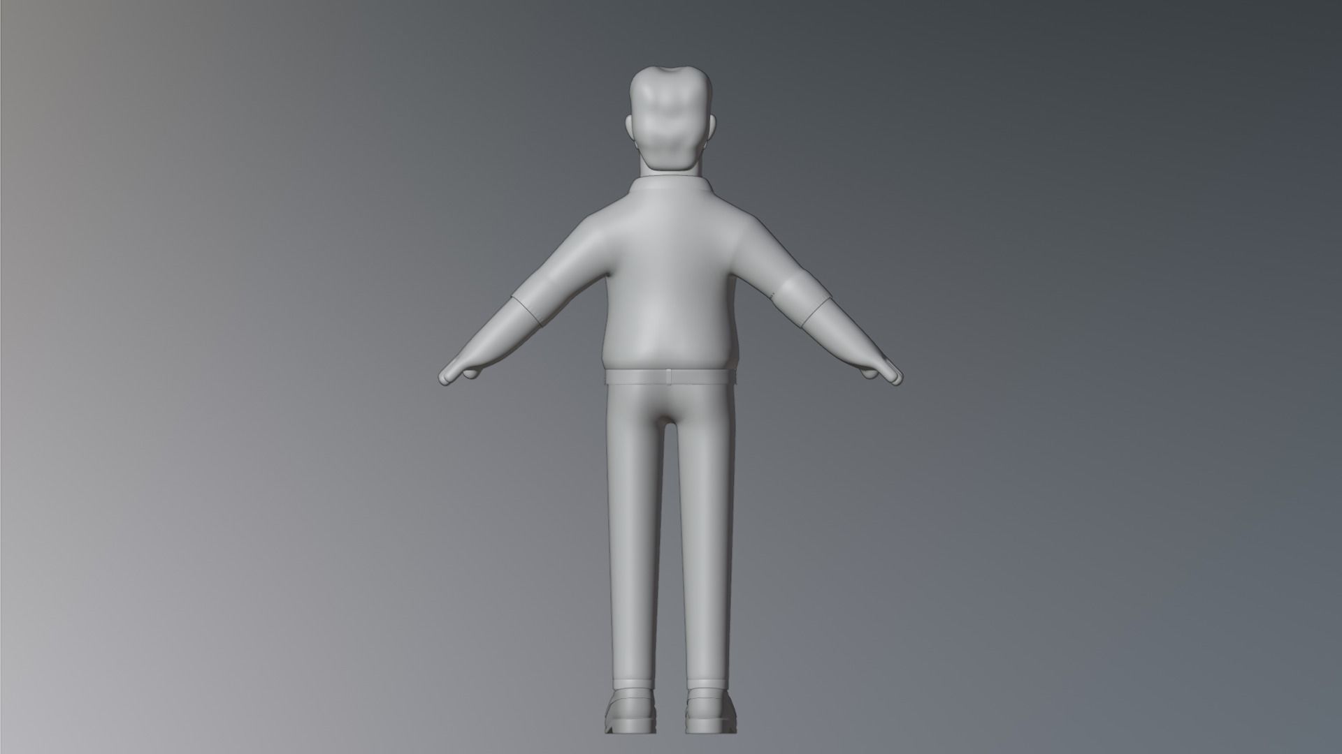3D model Minimal People Man Character 1004 VR / AR / low-poly | CGTrader