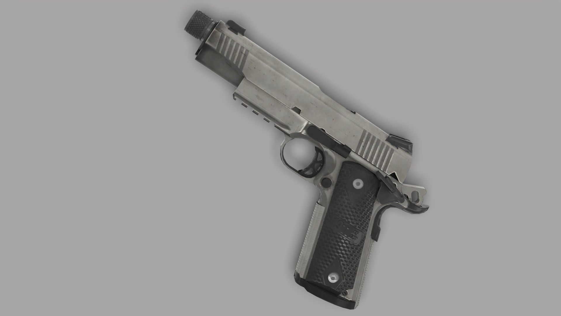 Tactical M1911 3D model | CGTrader