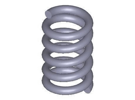 Compression springs - Stainless steel free 3D model | CGTrader