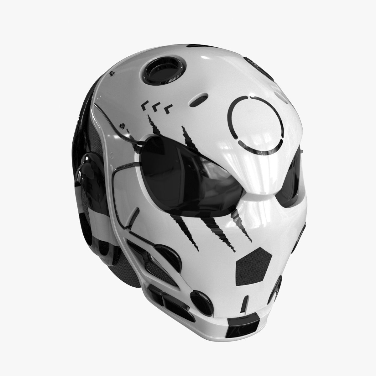3D model Bonehead Helmet VR / AR / low-poly | CGTrader