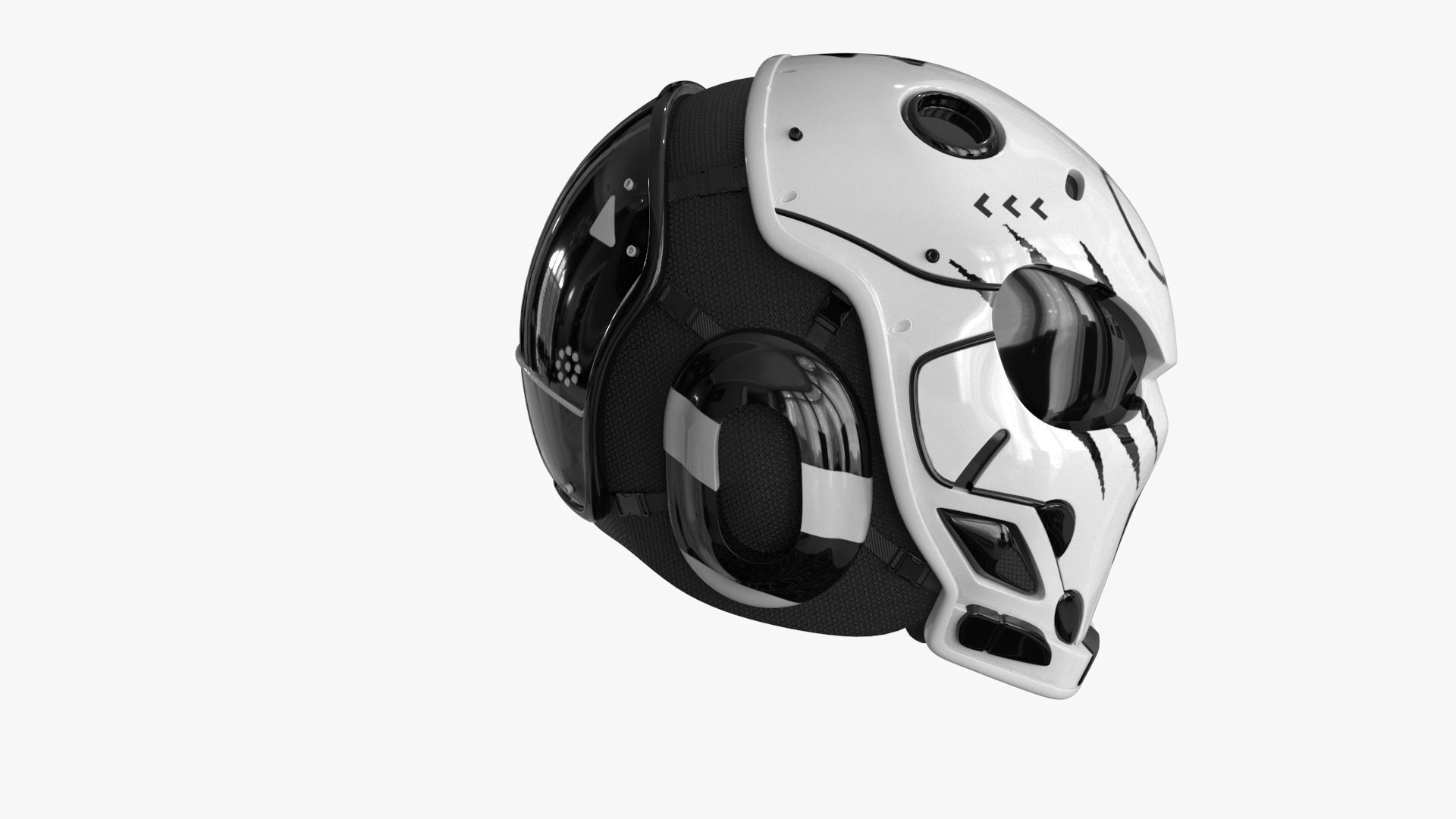 3D model Bonehead Helmet VR / AR / low-poly | CGTrader