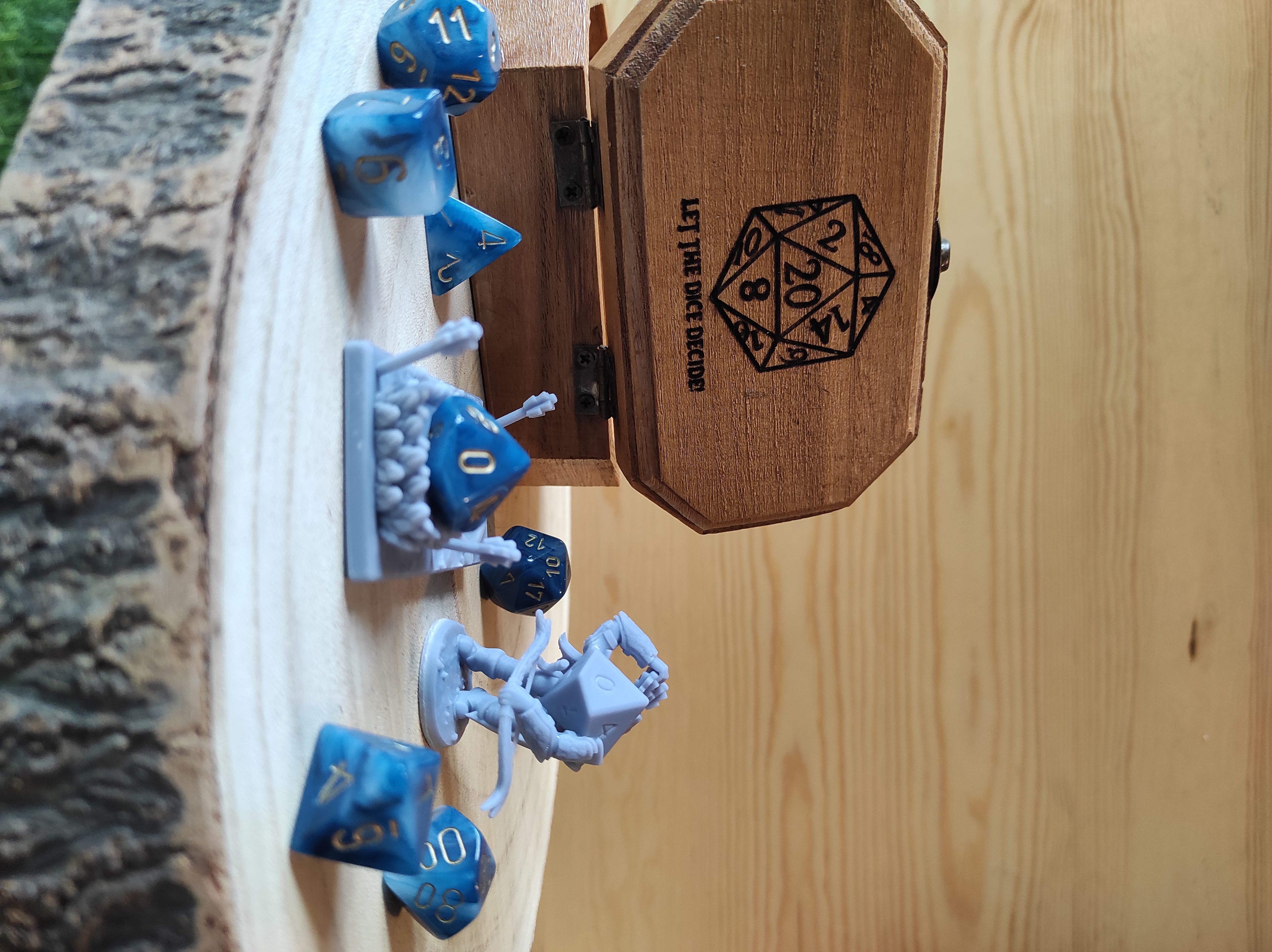 Dice Keepers - 7 of 14 miniature and polyhedral dice stand 3D model 3D ...