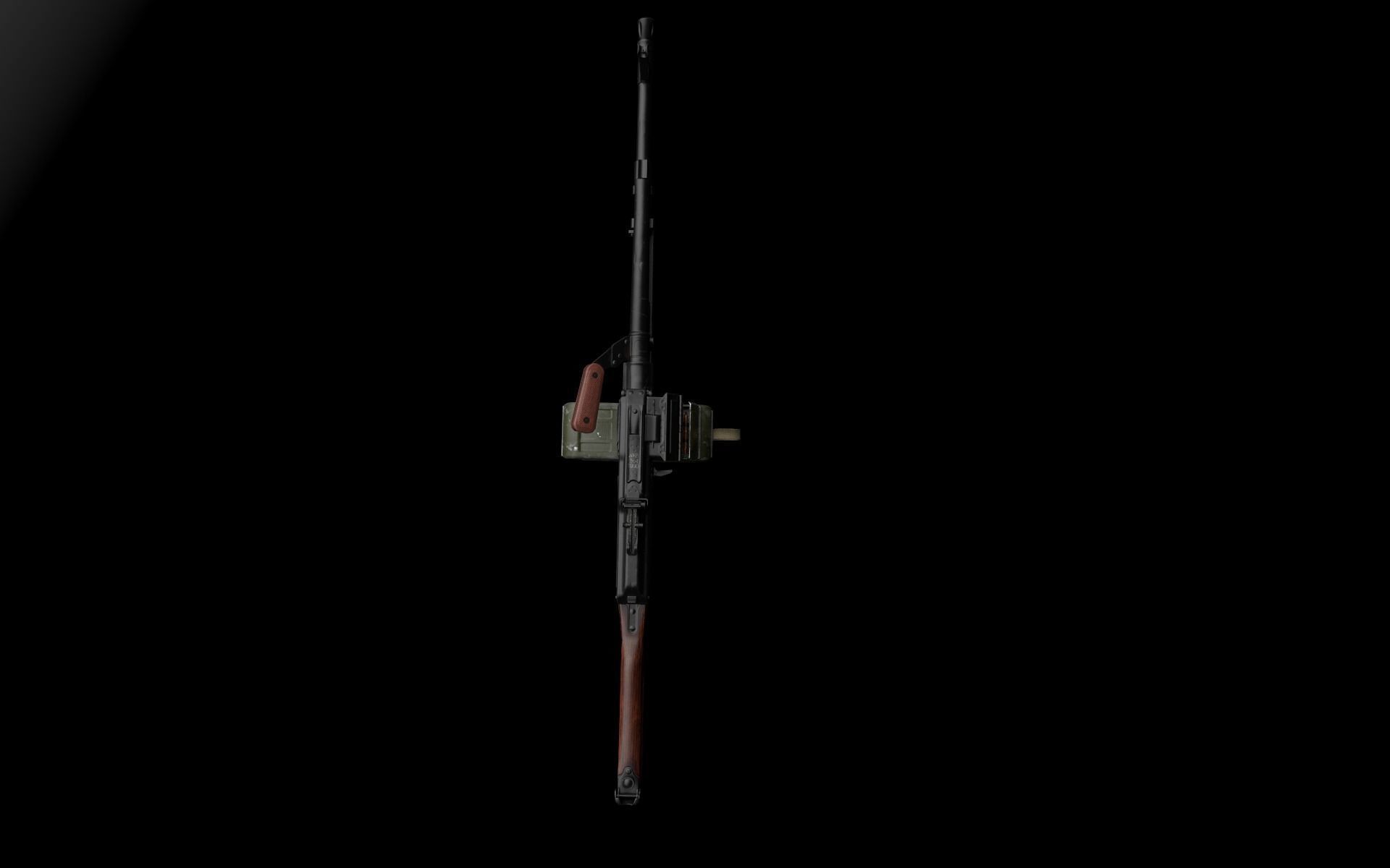 3D model PKM light machine gun VR / AR / low-poly | CGTrader
