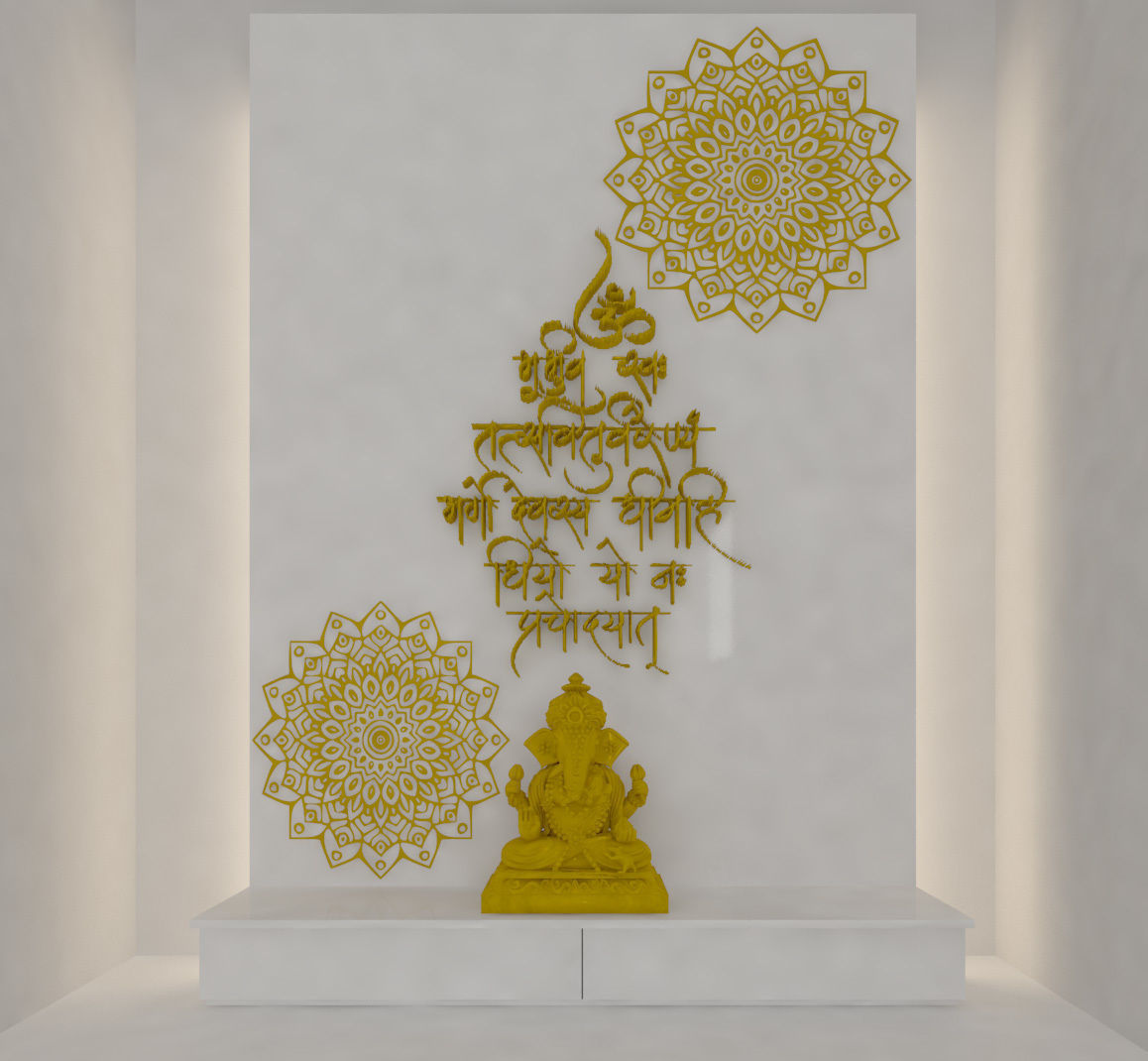 puja unit 3D model | CGTrader