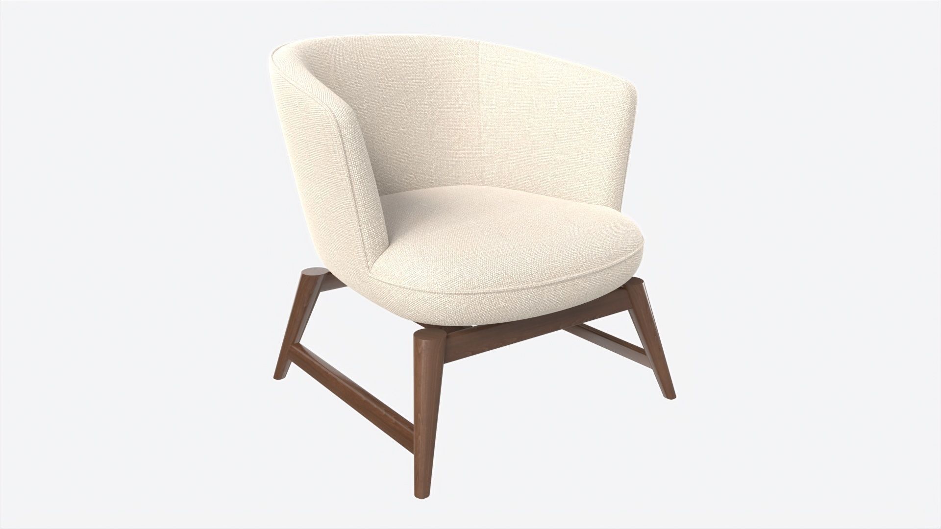 Lounge Chair Baker Coupe 3D model | CGTrader