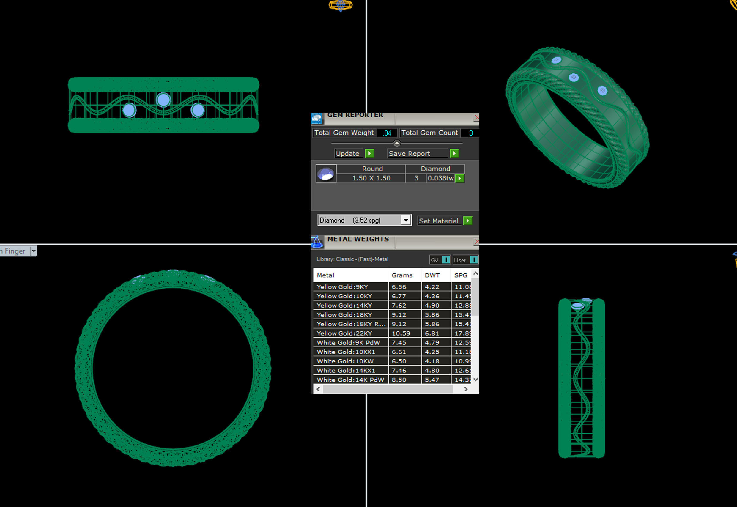 Wedding band 3d model Printable Model 3D model 3D printable | CGTrader