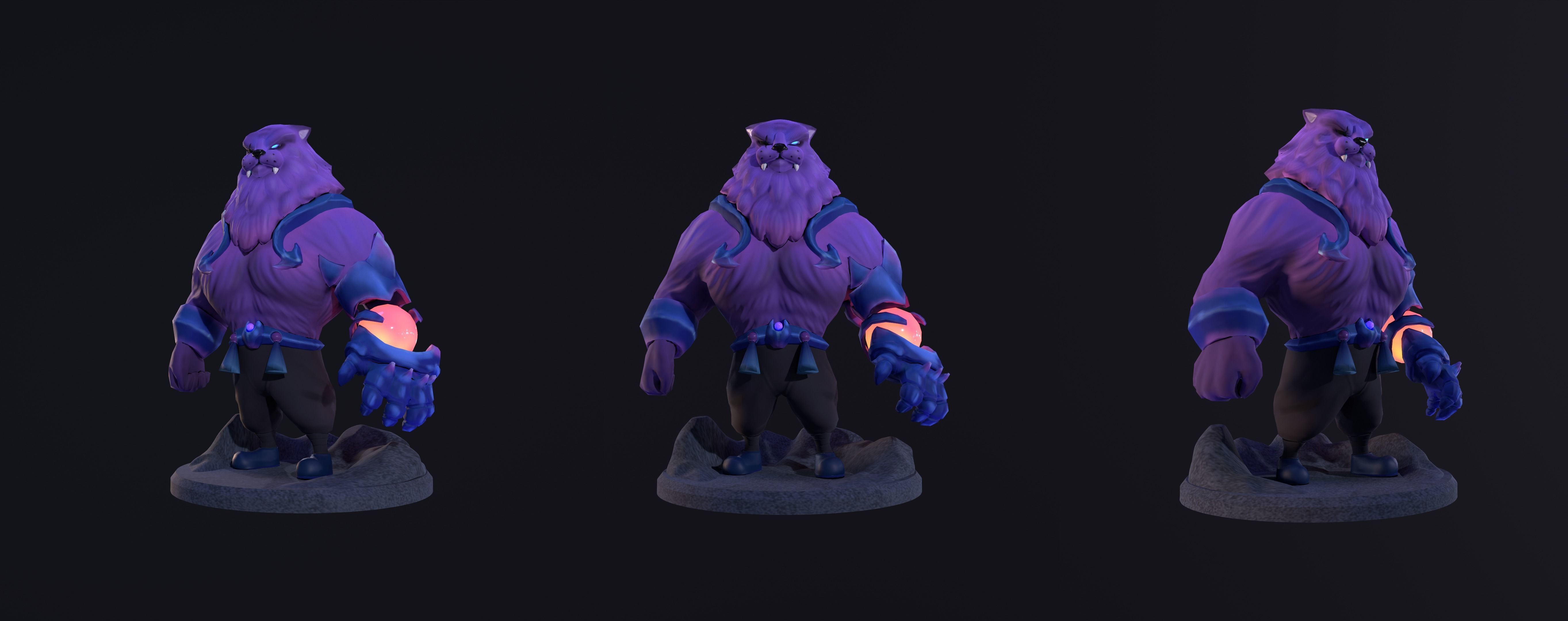 3D model Stylized Bear VR / AR / low-poly | CGTrader