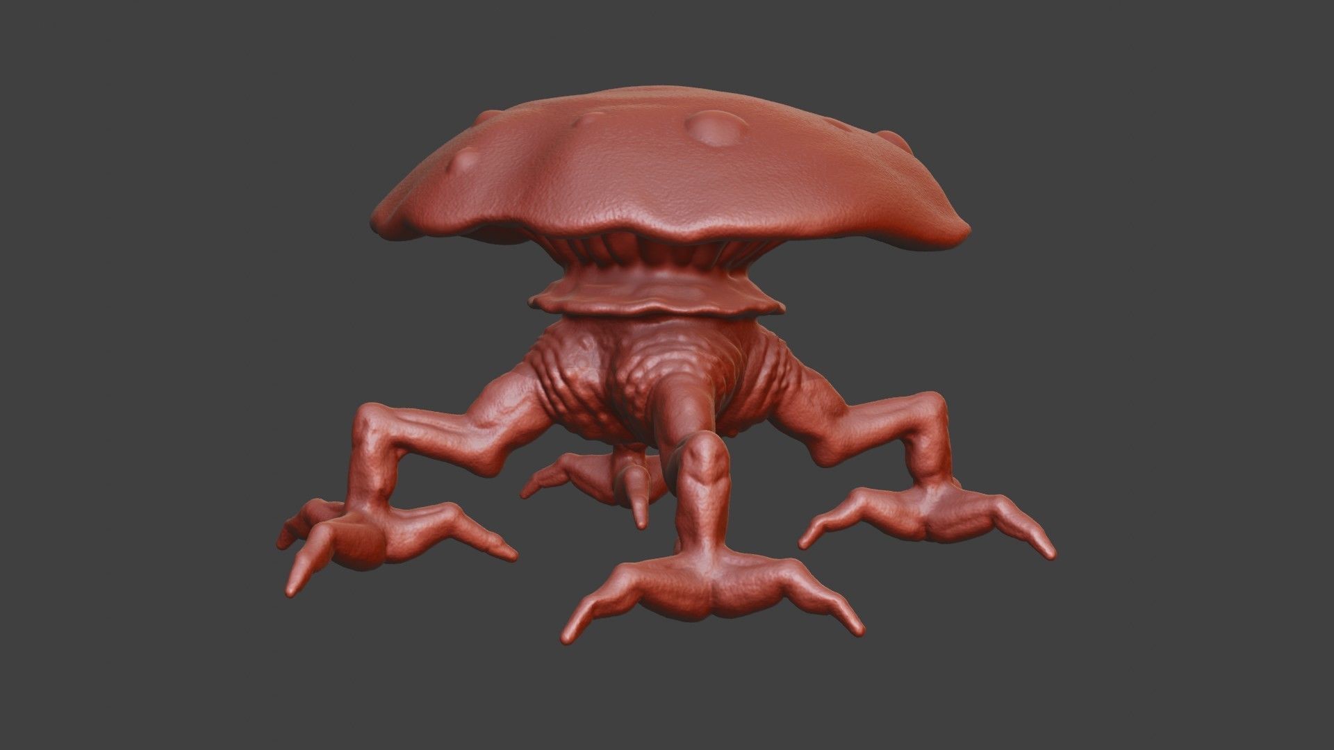 3D model Mushroom Monster VR / AR / low-poly | CGTrader