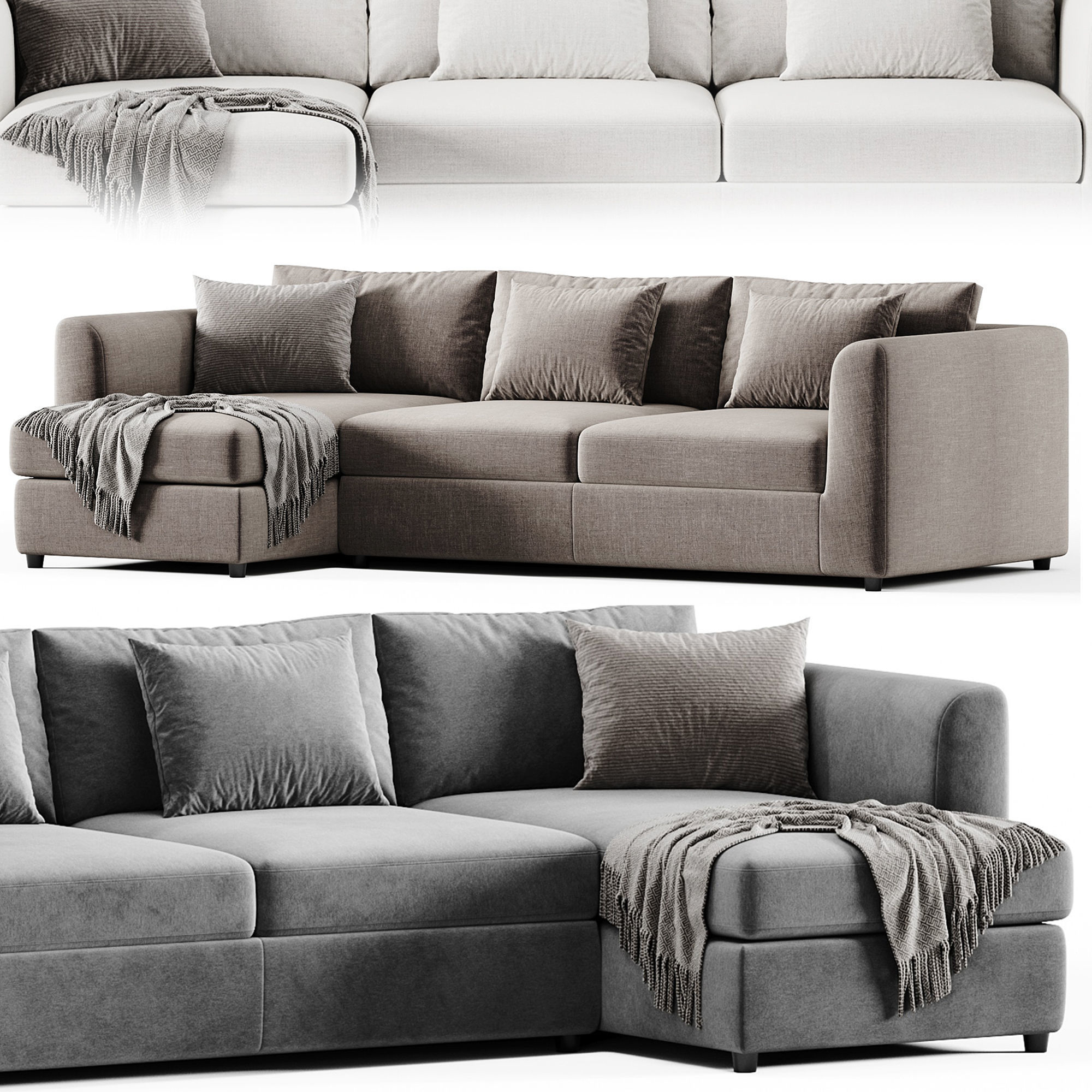 Trend Sofa By Kenay Home 3D model | CGTrader