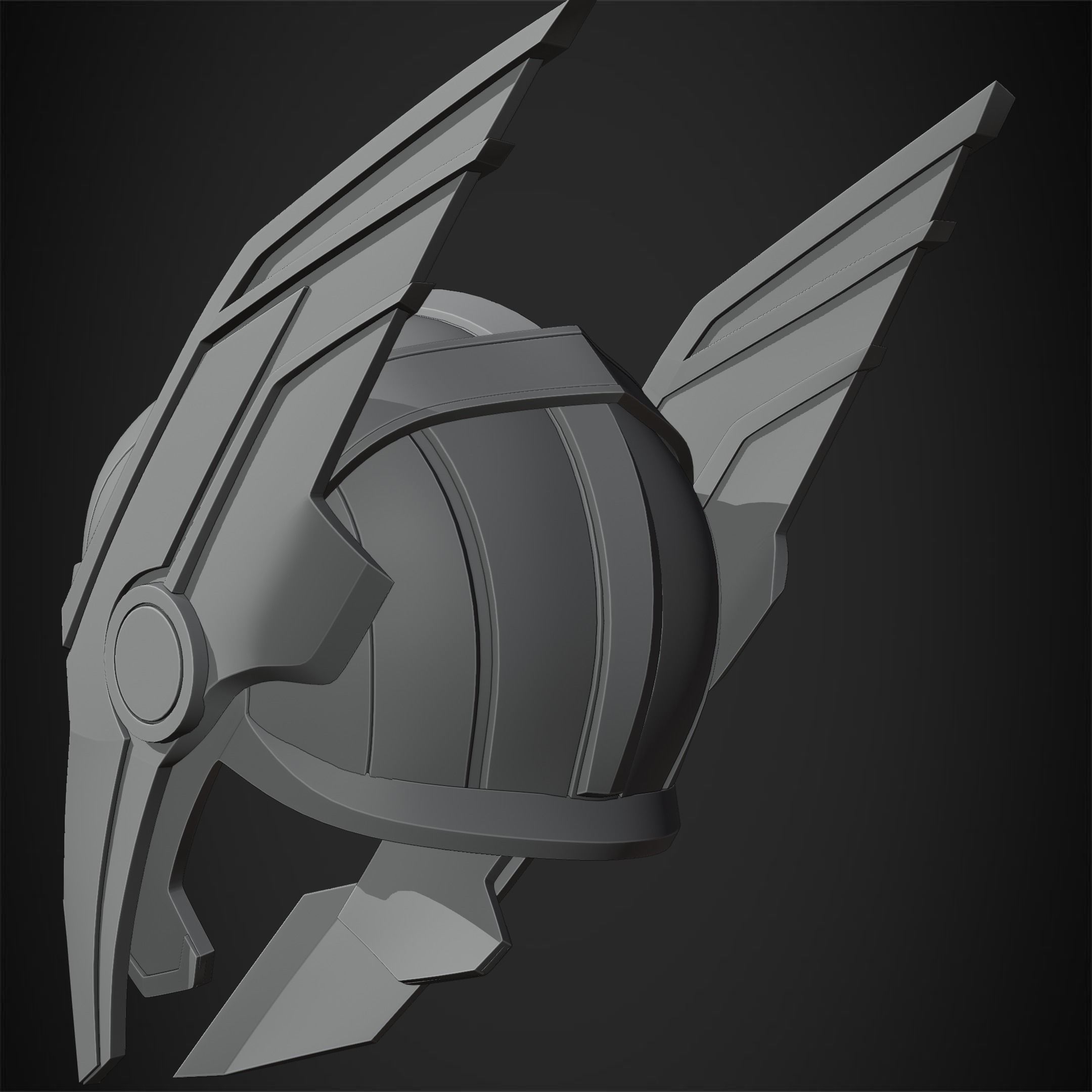 Thor Ragnarok Sakaarian Gladiator Helmet for Cosplay 3D model 3D ...