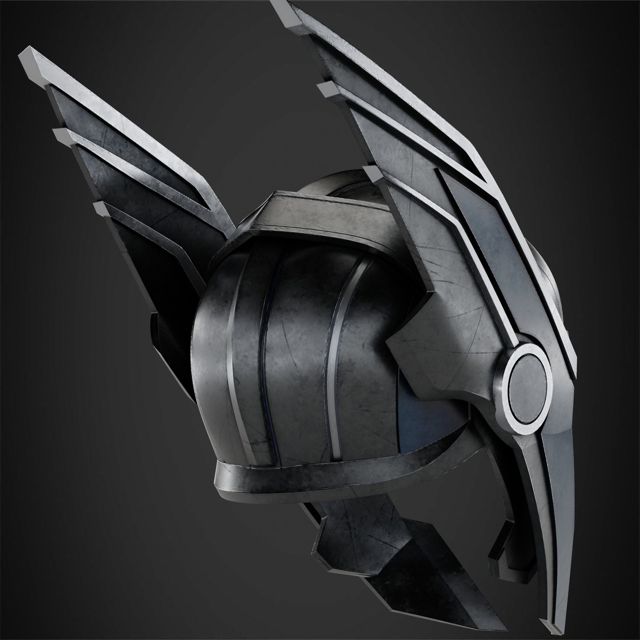 Thor Ragnarok Sakaarian Gladiator Helmet for Cosplay 3D model 3D ...