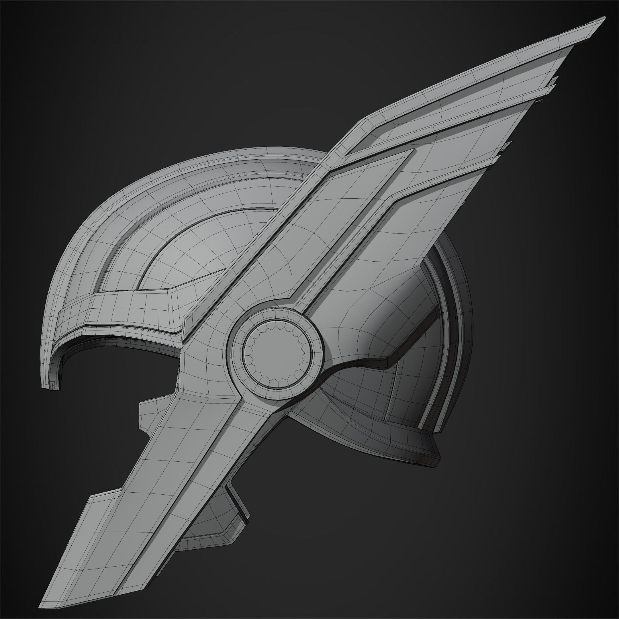 Thor Ragnarok Sakaarian Gladiator Helmet for Cosplay 3D model 3D ...