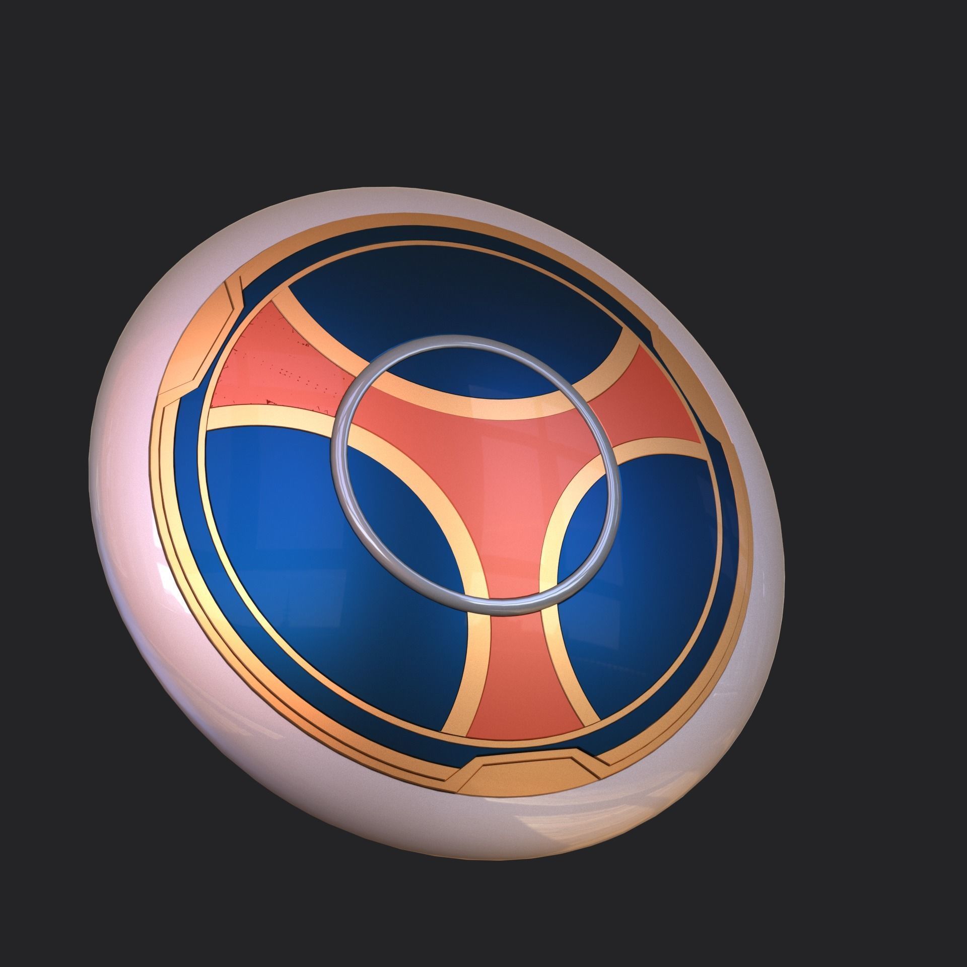 TASKMASTER SHIELD 3D model 3D printable | CGTrader
