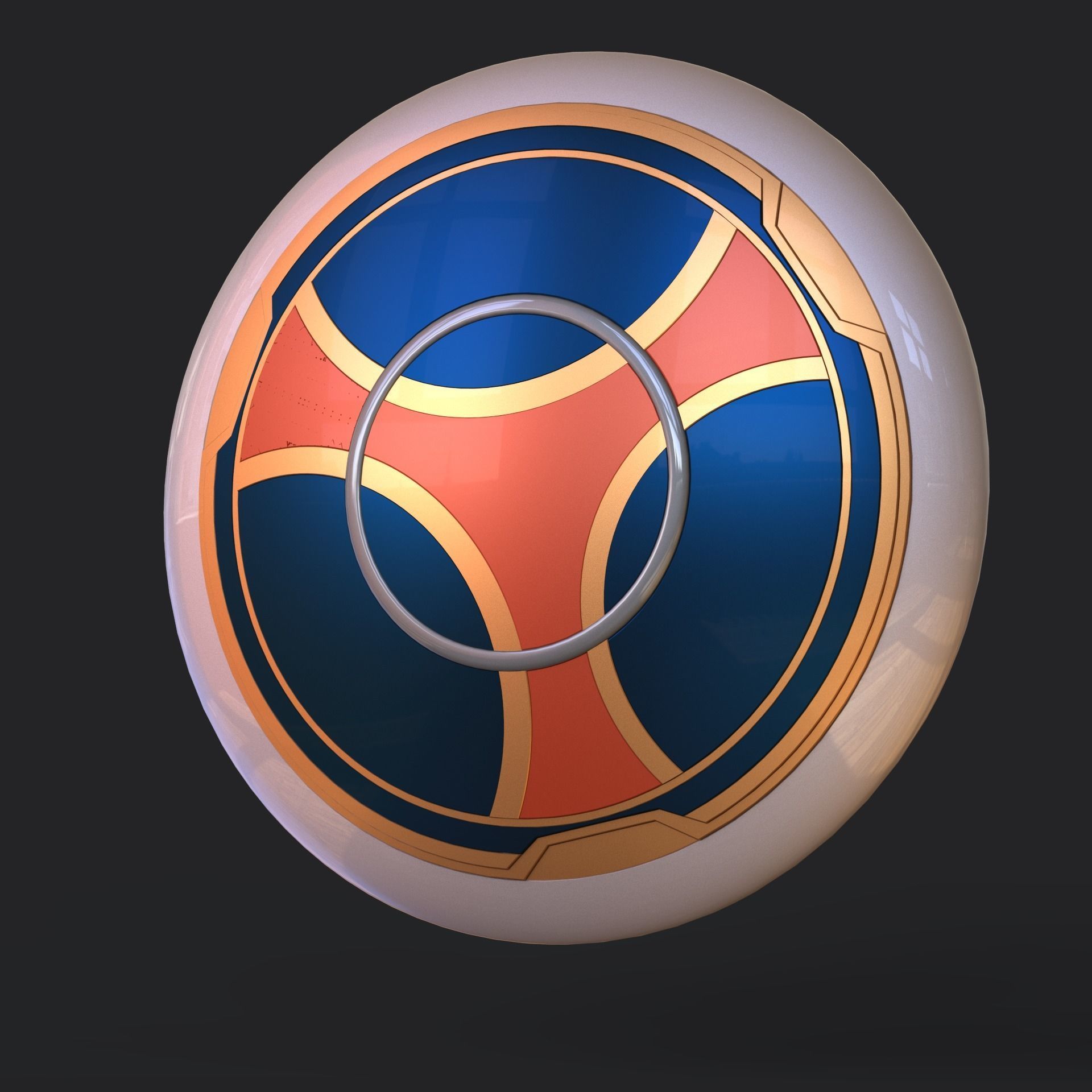 TASKMASTER SHIELD 3D model 3D printable | CGTrader